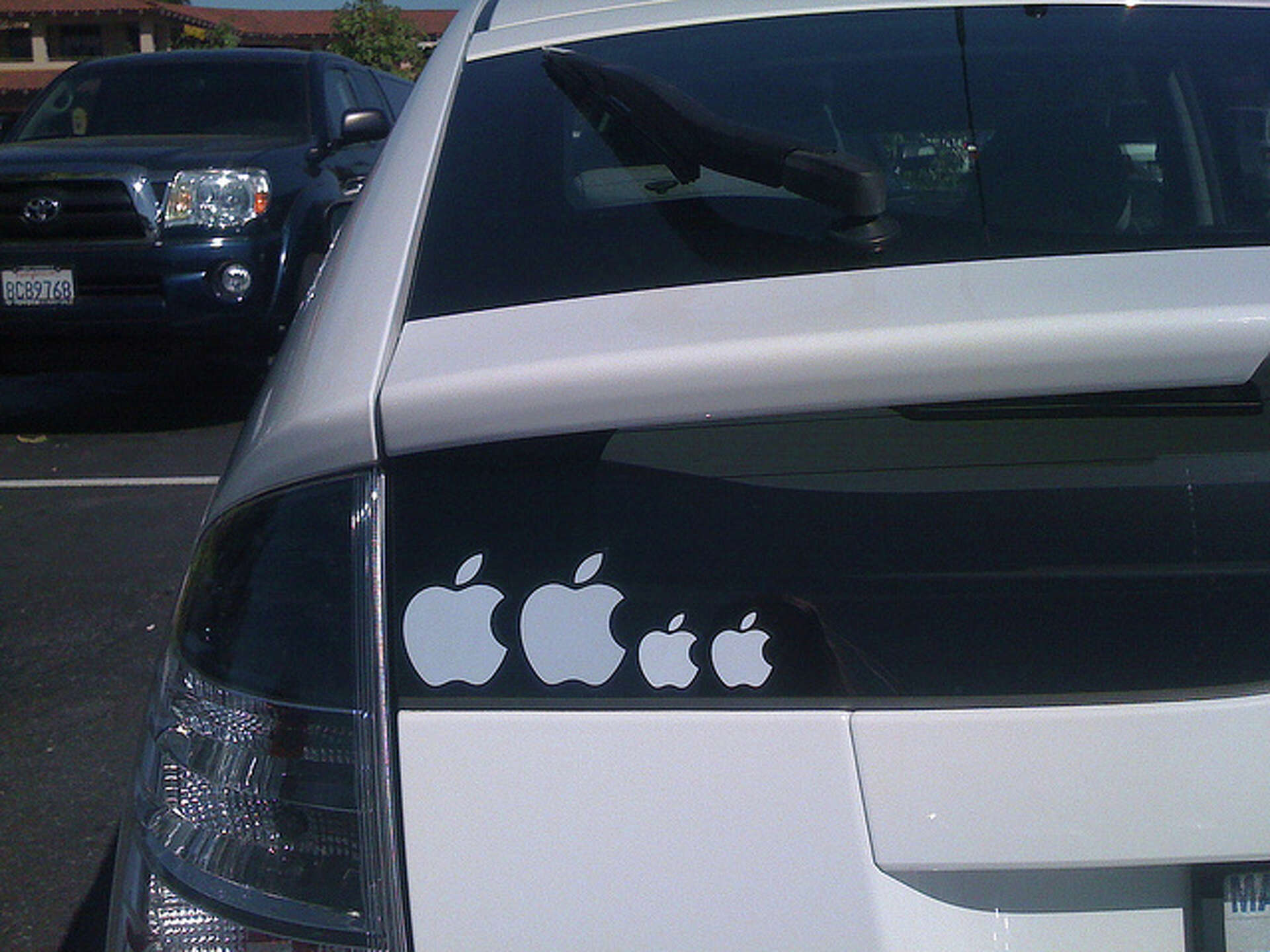 Car decals show a new attitude