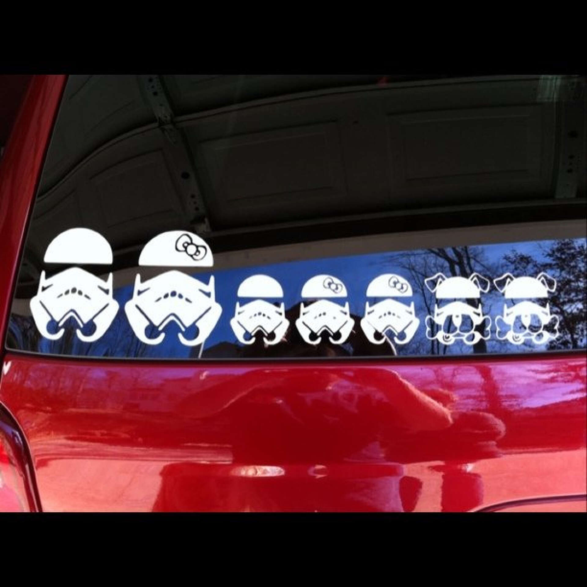Car decals show a new attitude