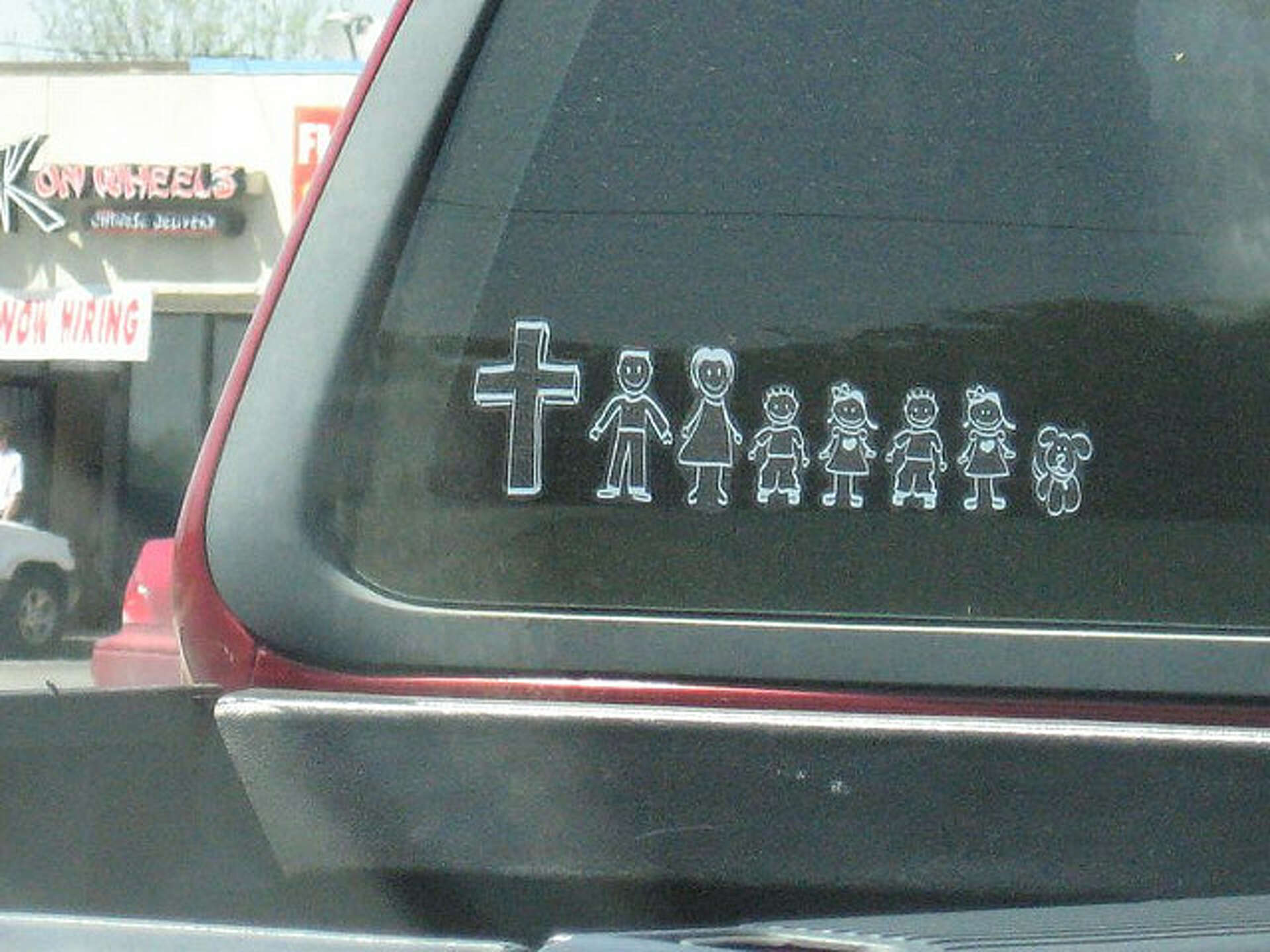 Car decals show a new attitude