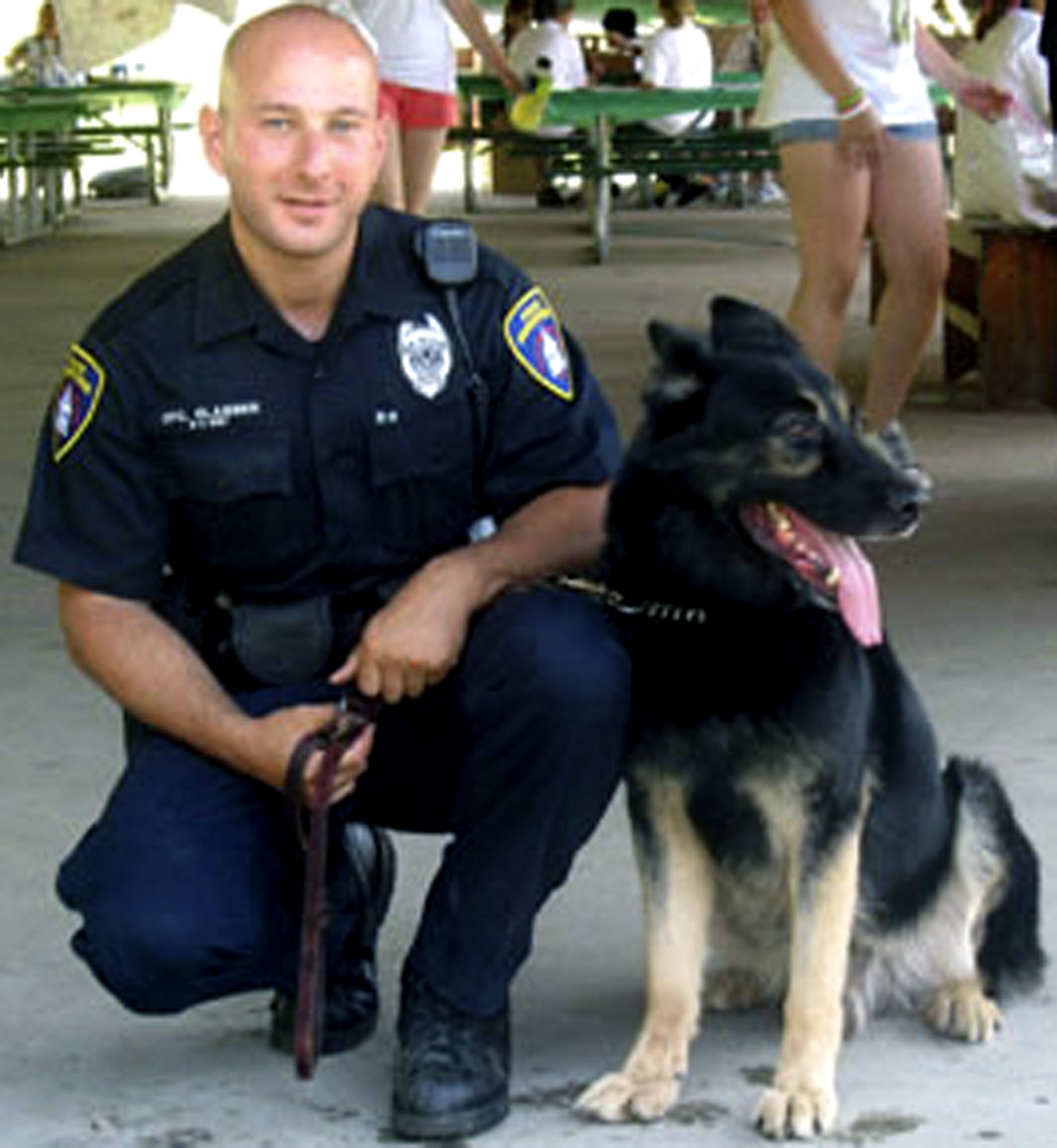 Onyx --a 'great police dog'