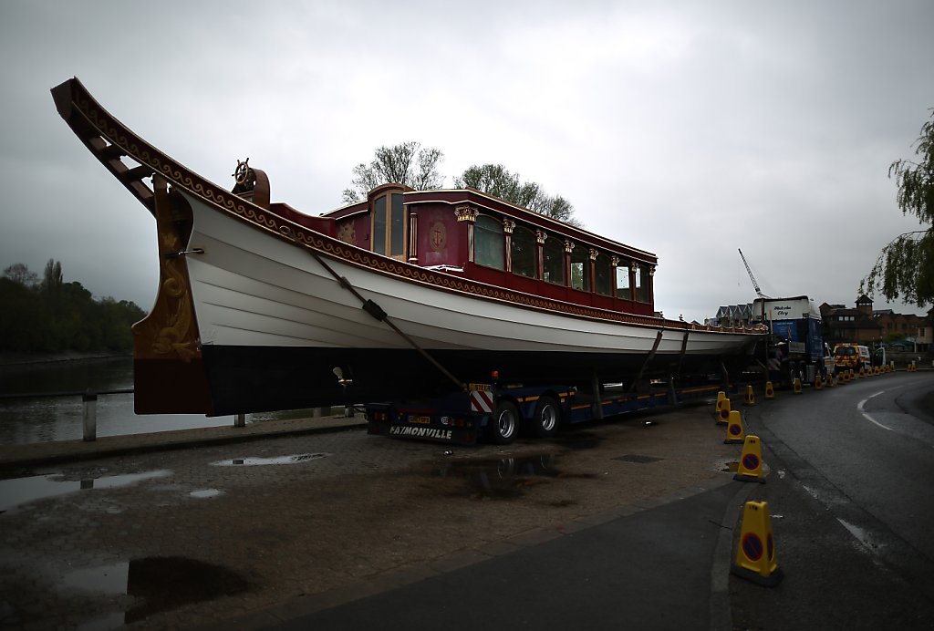 New royal barge