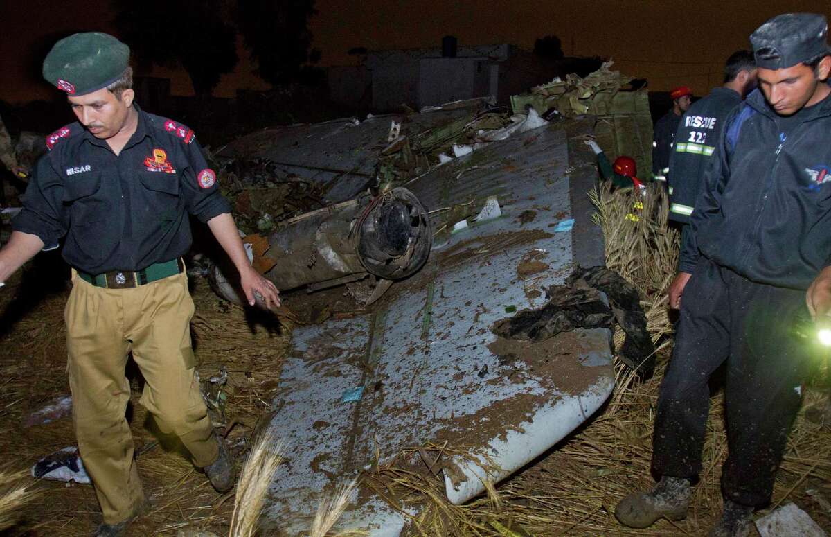 Pakistani plane carrying 127 crashes amid storm