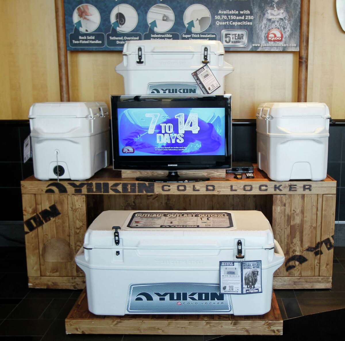 Igloo aims for coolness in coolers