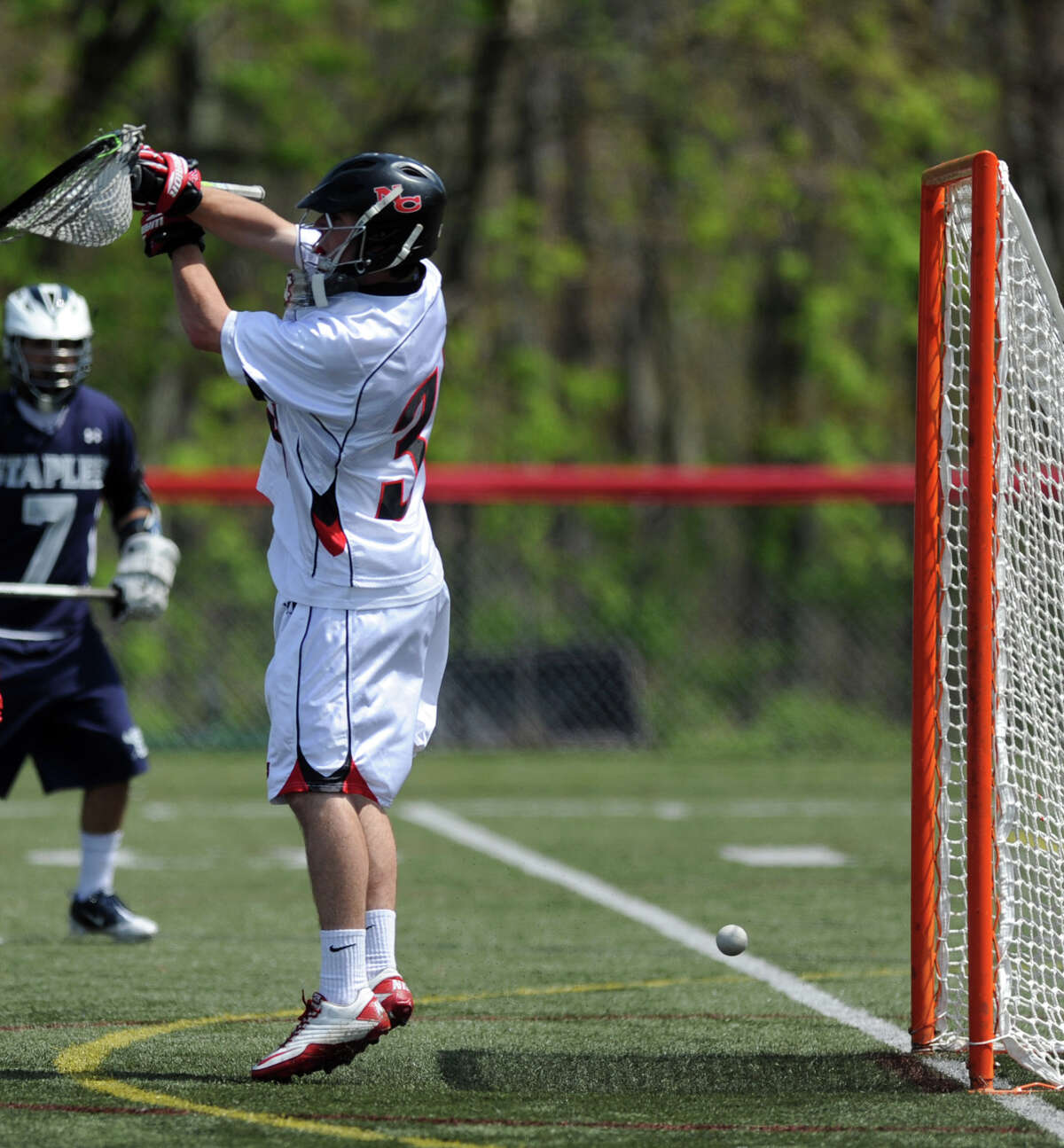 New Canaan beats Staples in boys lacrosse