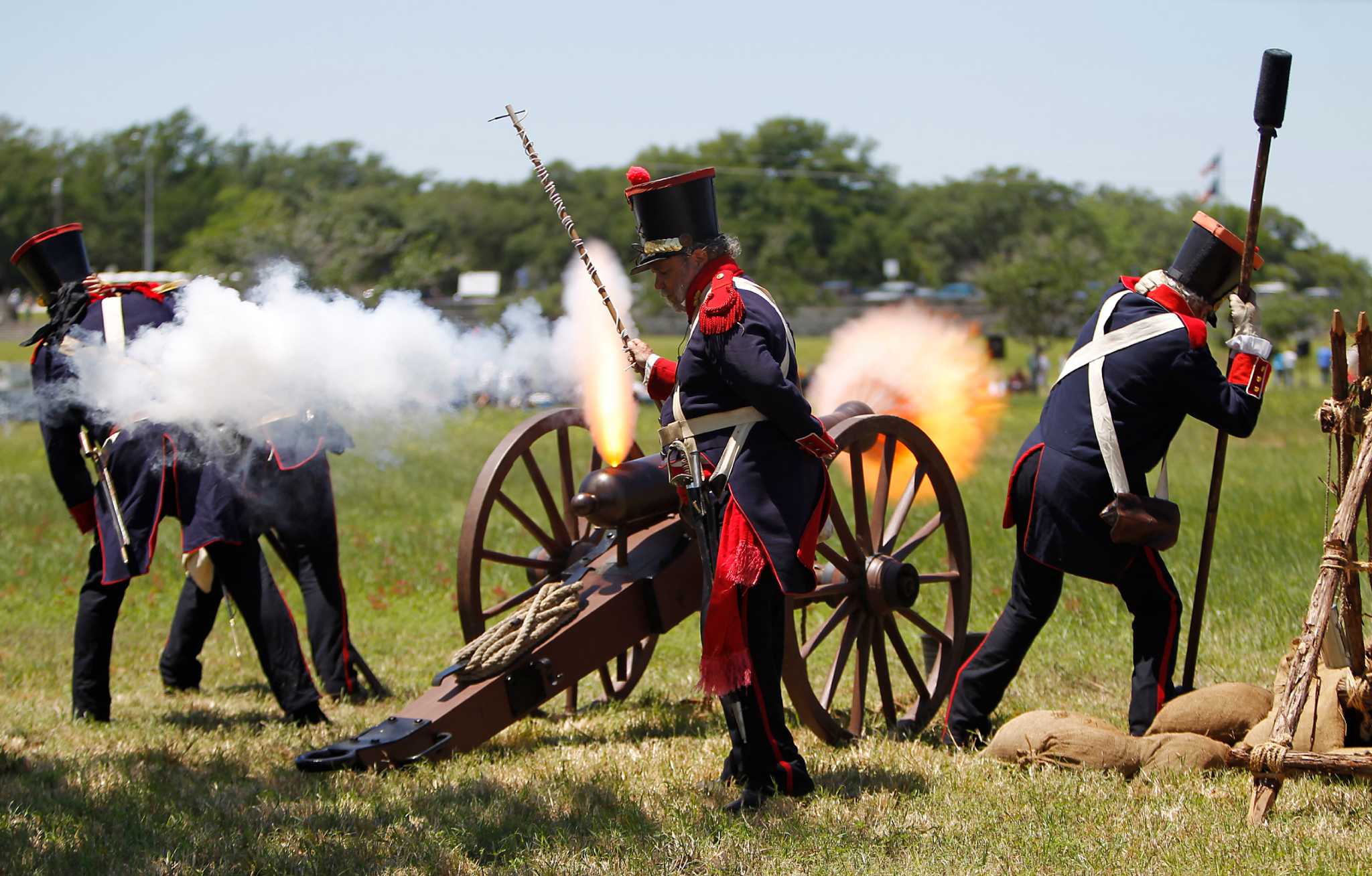 San Jacinto re-enactment shows life - and war - in 1836
