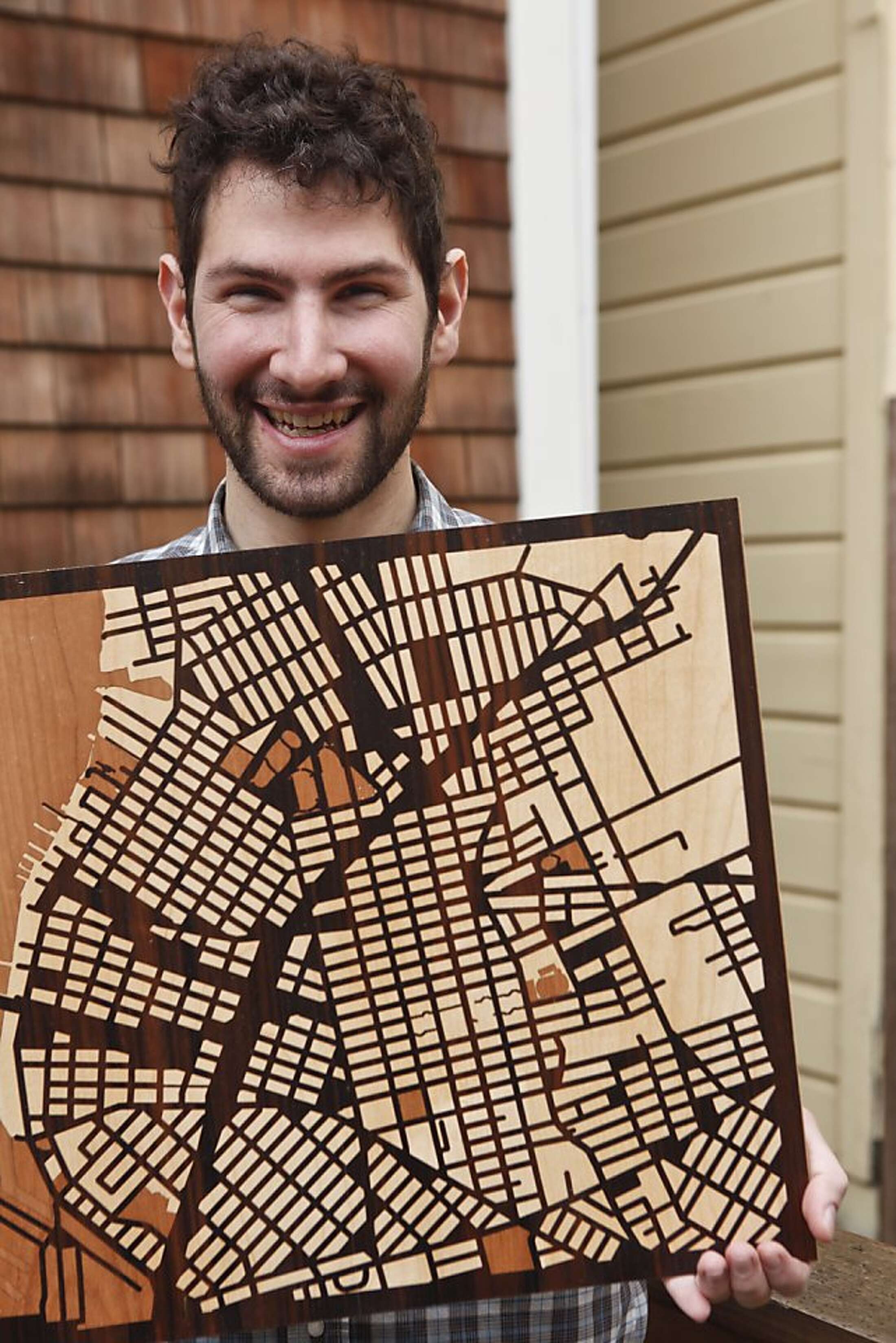 Woodcut maps become new territory for decor