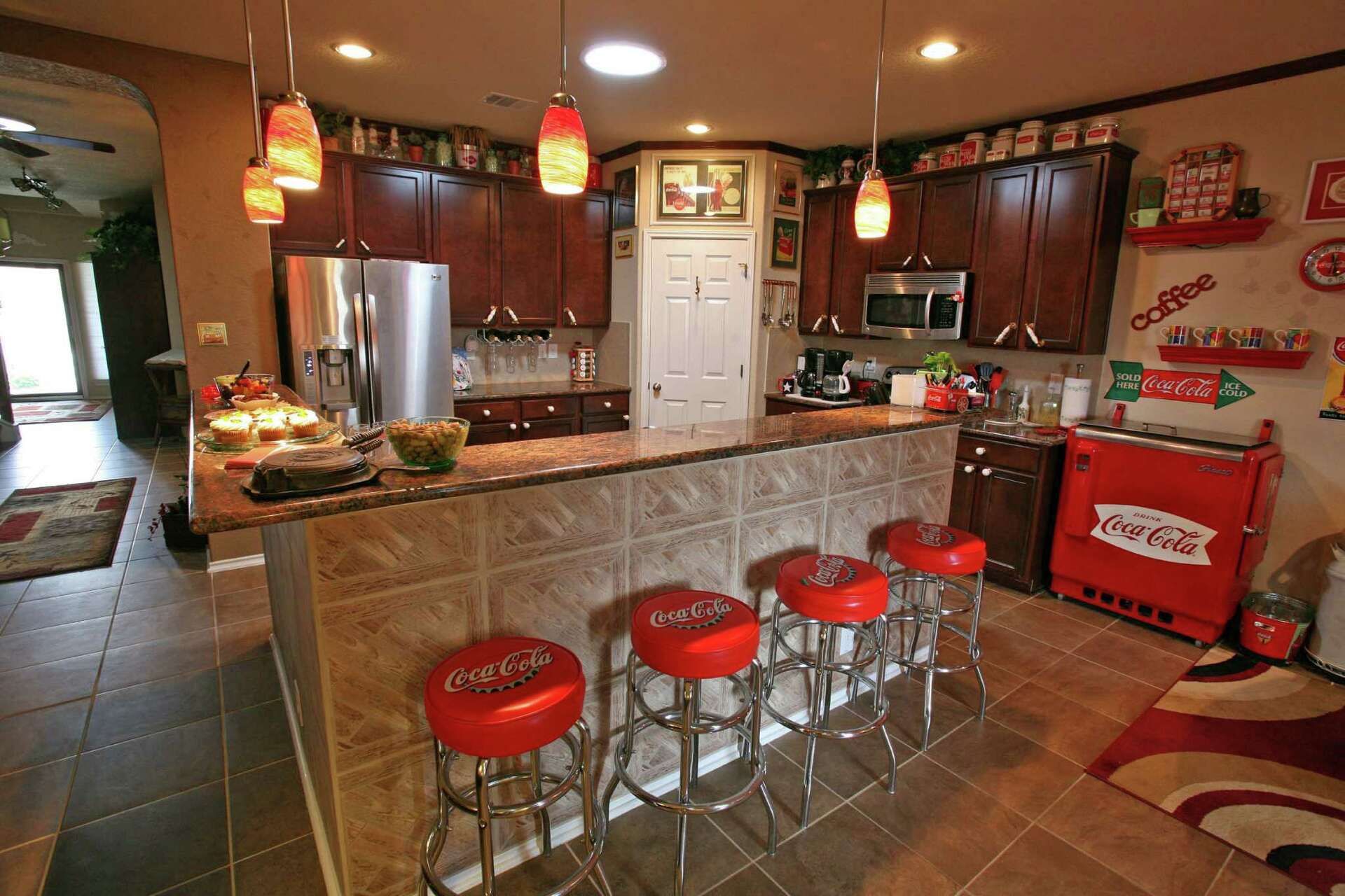 Spaces: Couple finds things go better with Coke