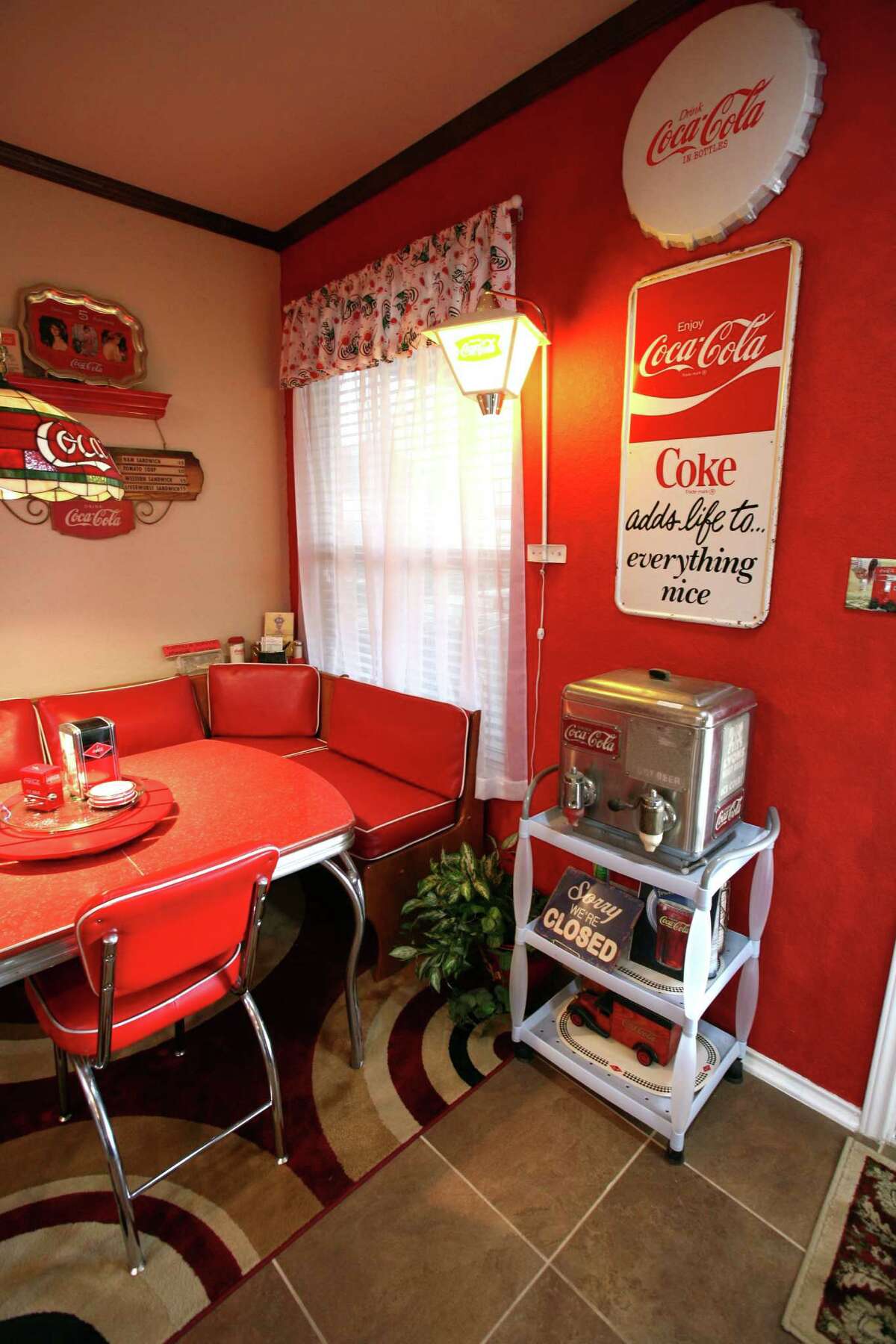 Spaces: Couple finds things go better with Coke