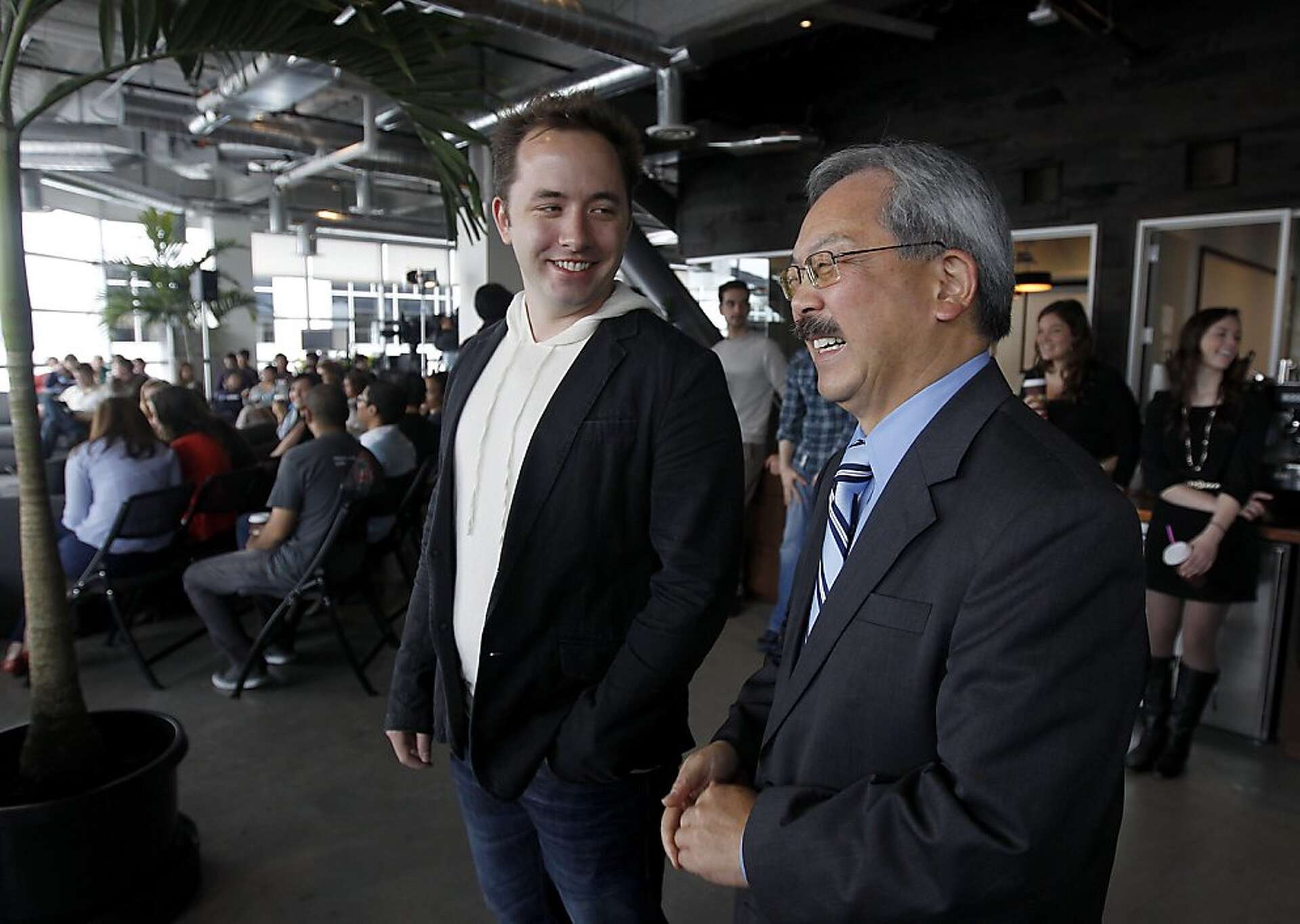 Dropbox has grand opening of China Basin offices