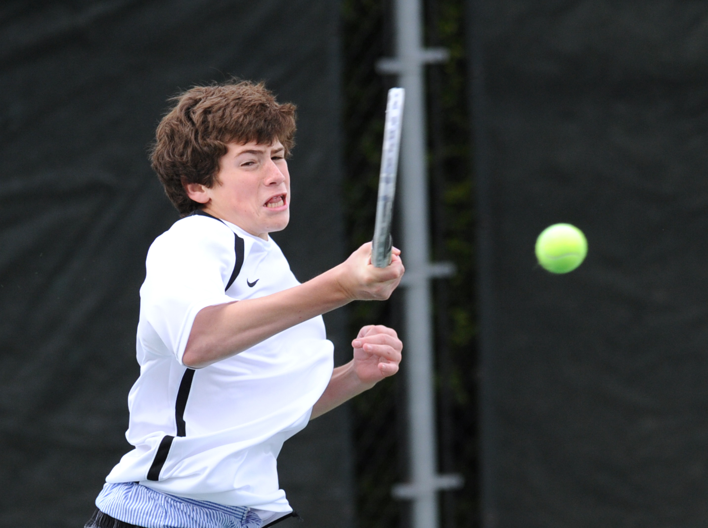 Brunswick tennis continues to improve, shuts out Greens Farms, 7-0