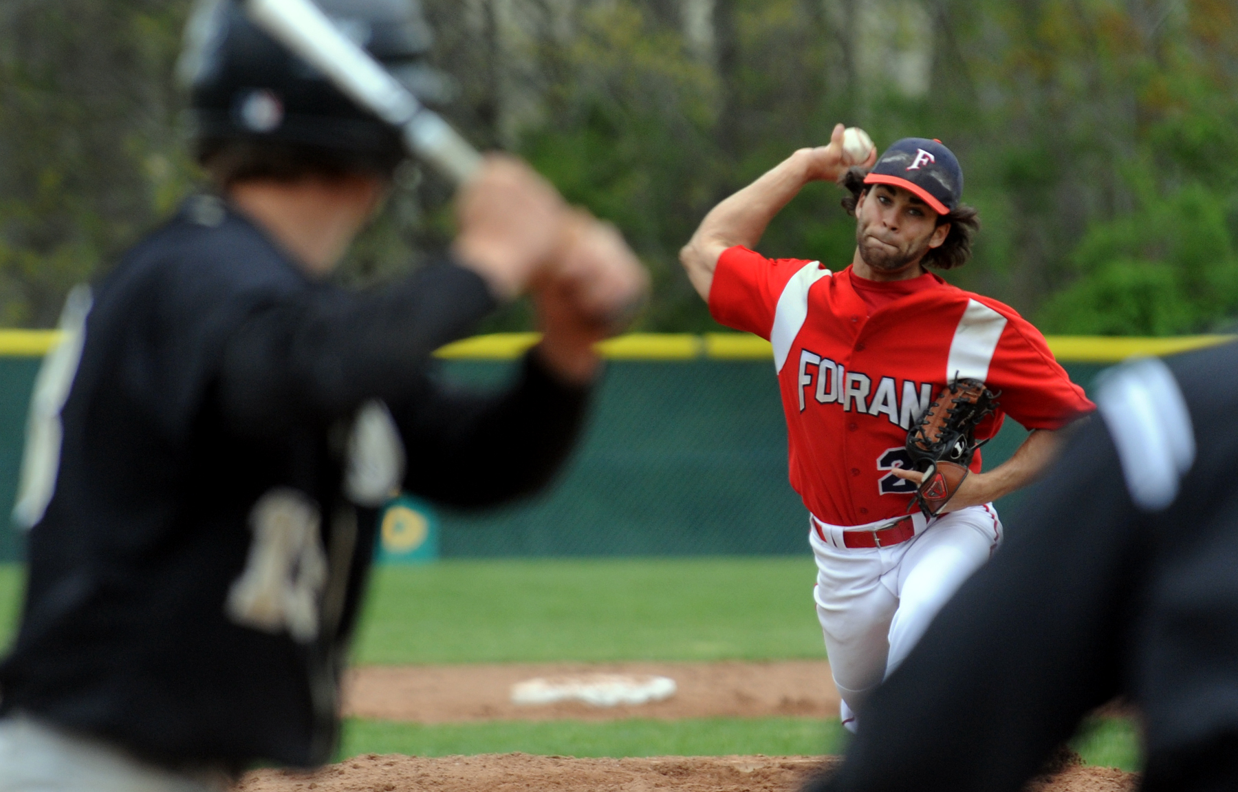 Foran baseball turns back rival Law