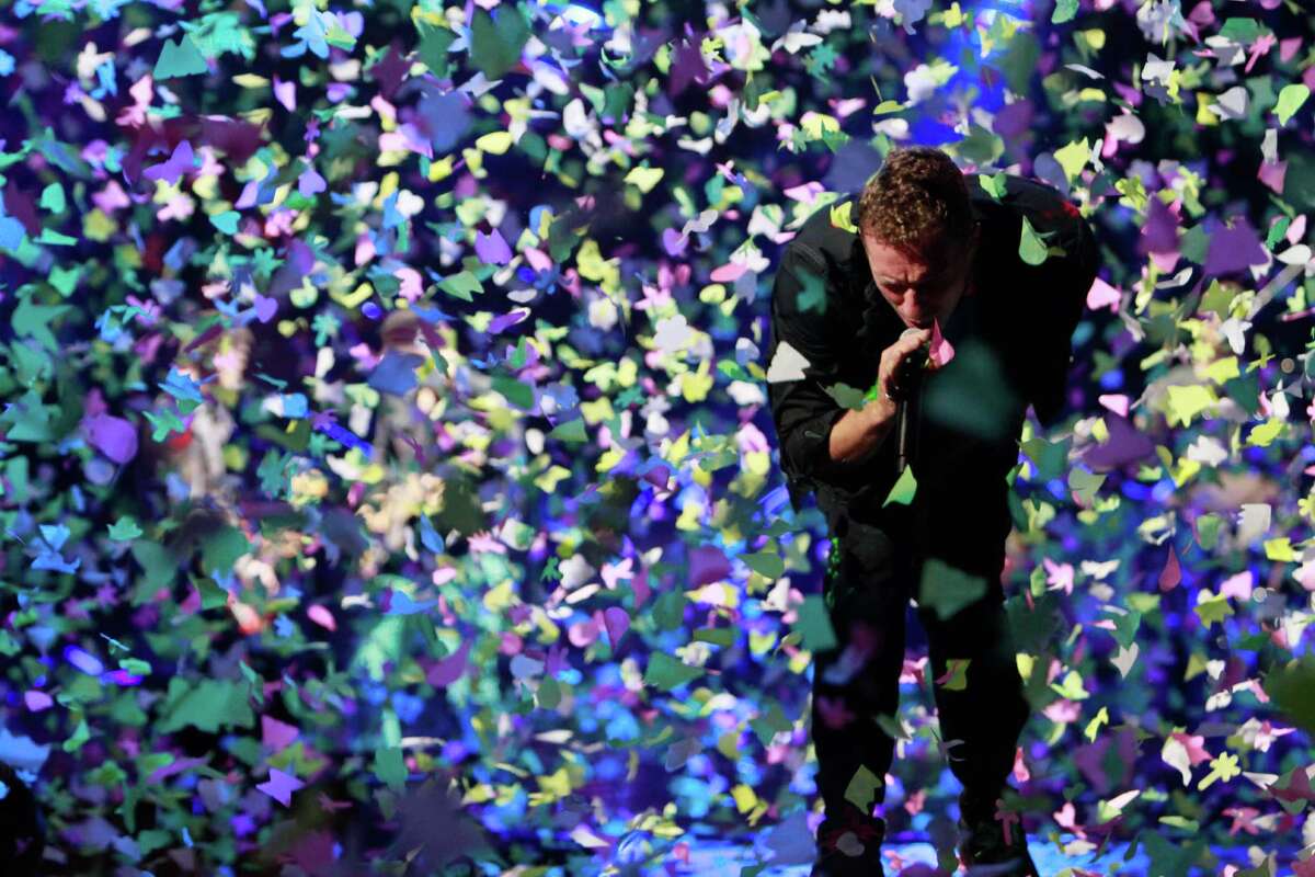 Coldplay performs at KeyArena