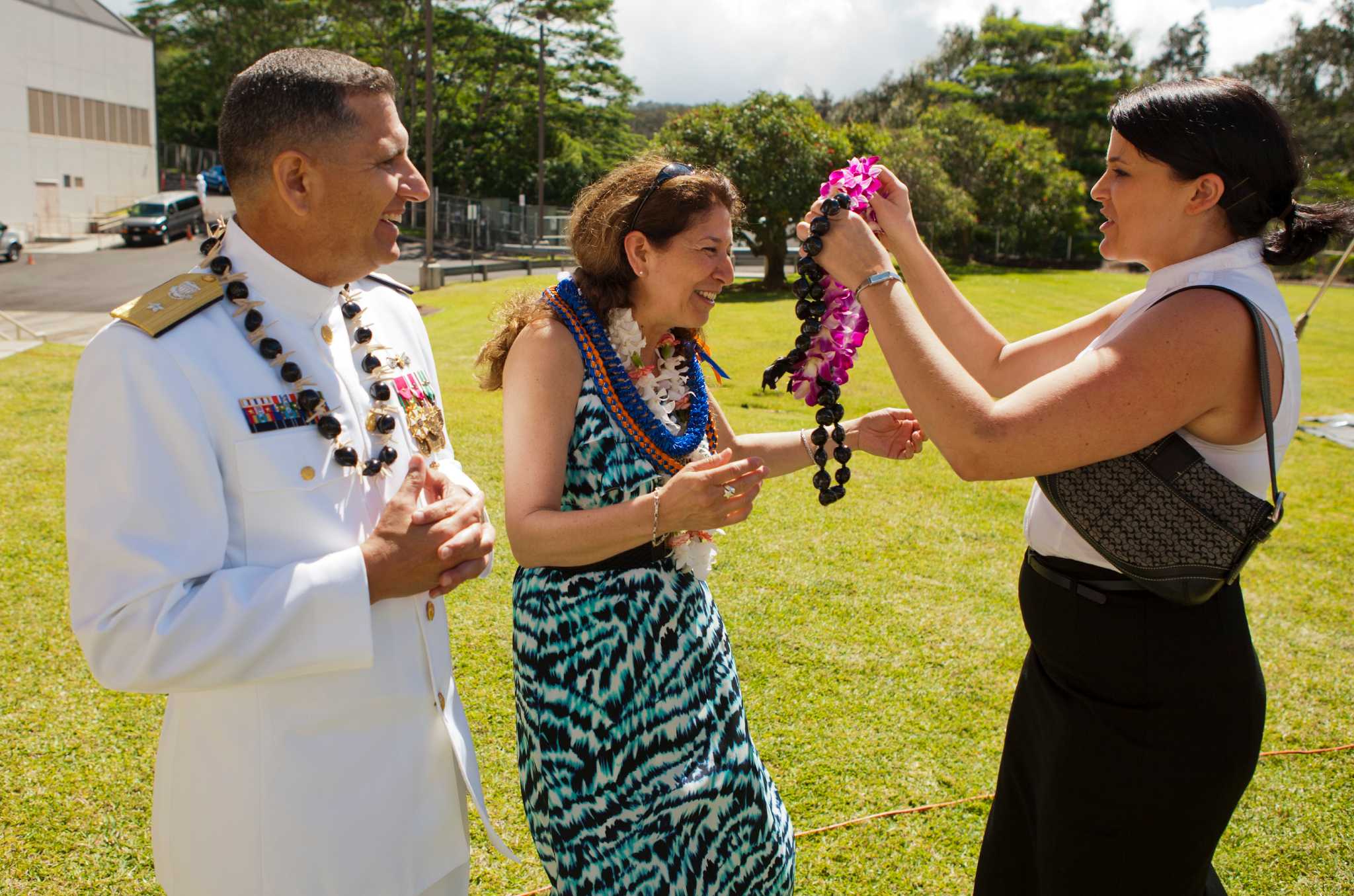 For Rear Adm. Rendon, it's a family affair