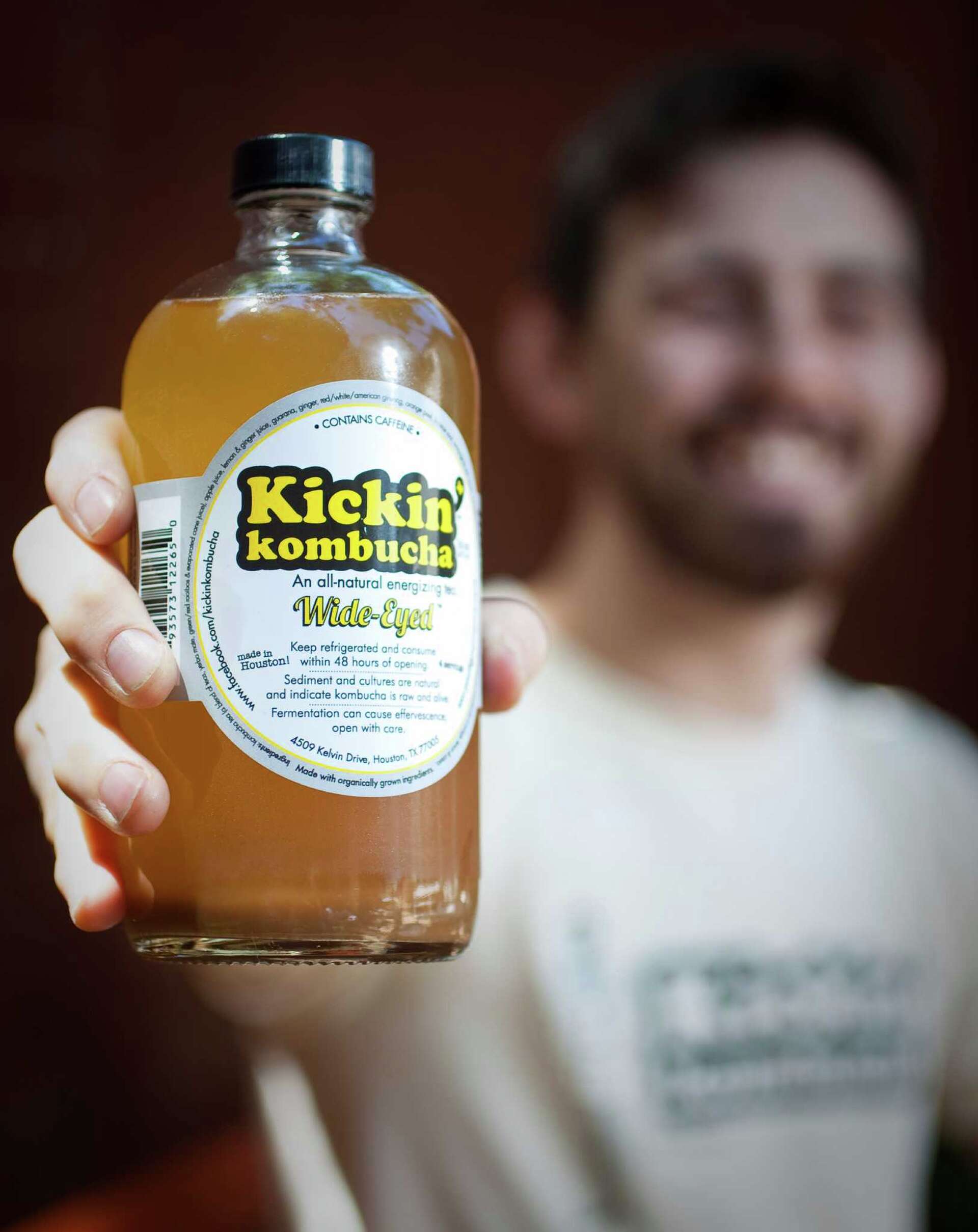 Houston man's kombucha tea steeped in zeal