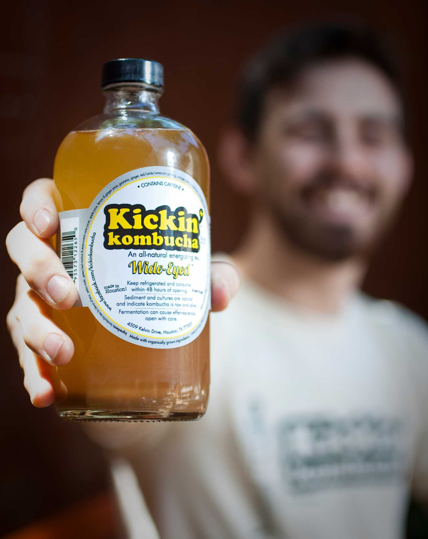 Houston man's kombucha tea steeped in zeal