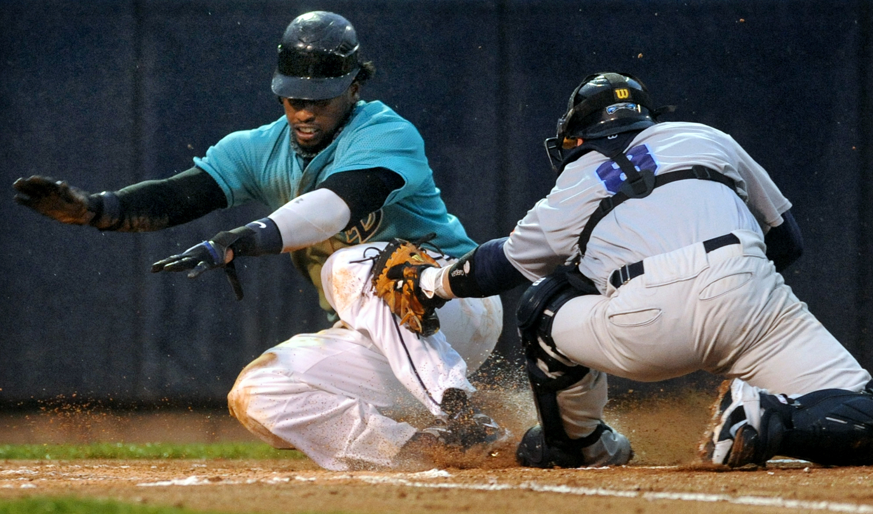 Jones, Bluefish win season opener
