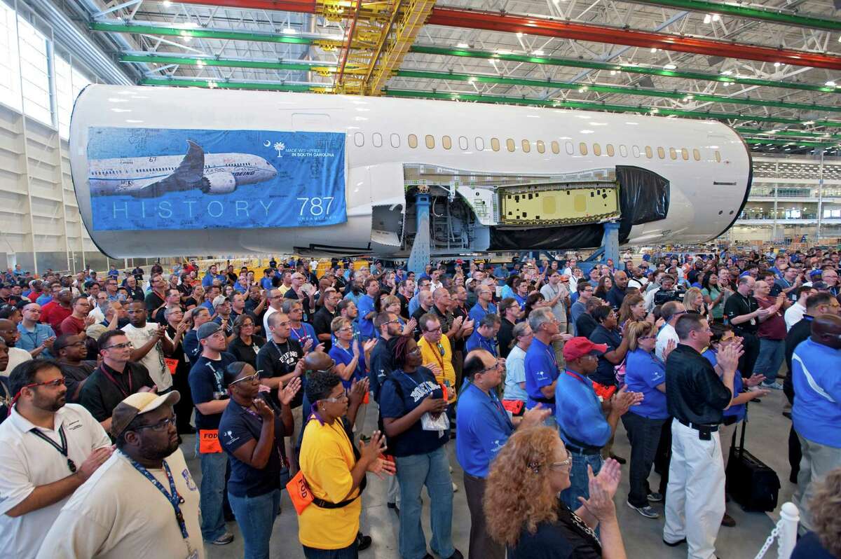 Boeing's S.C. plant finishes first 787 Dreamliner