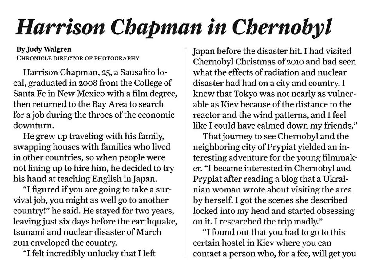 Harrison Chapman: Journey to Prypiat