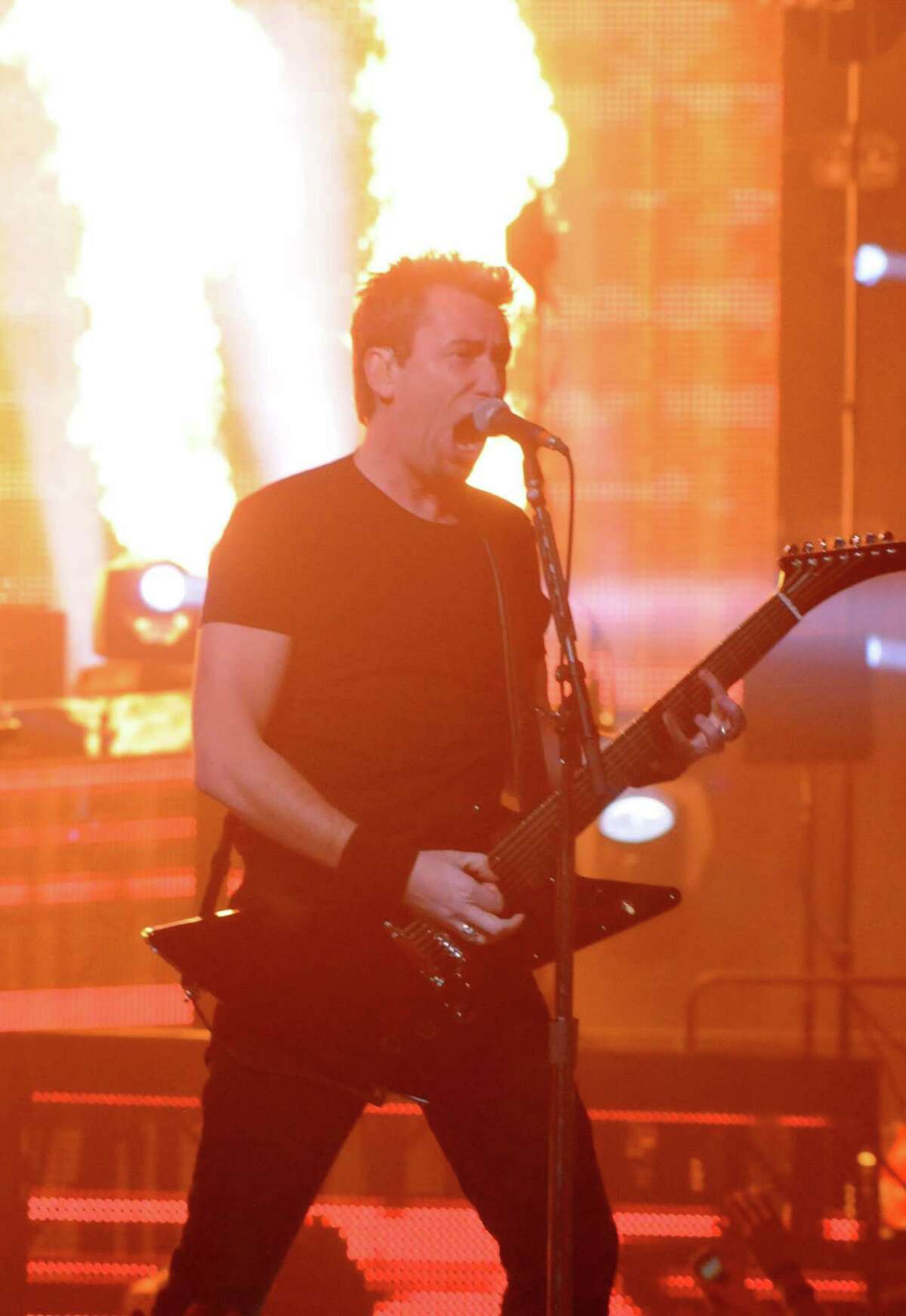 Nickelback performs in Hartford