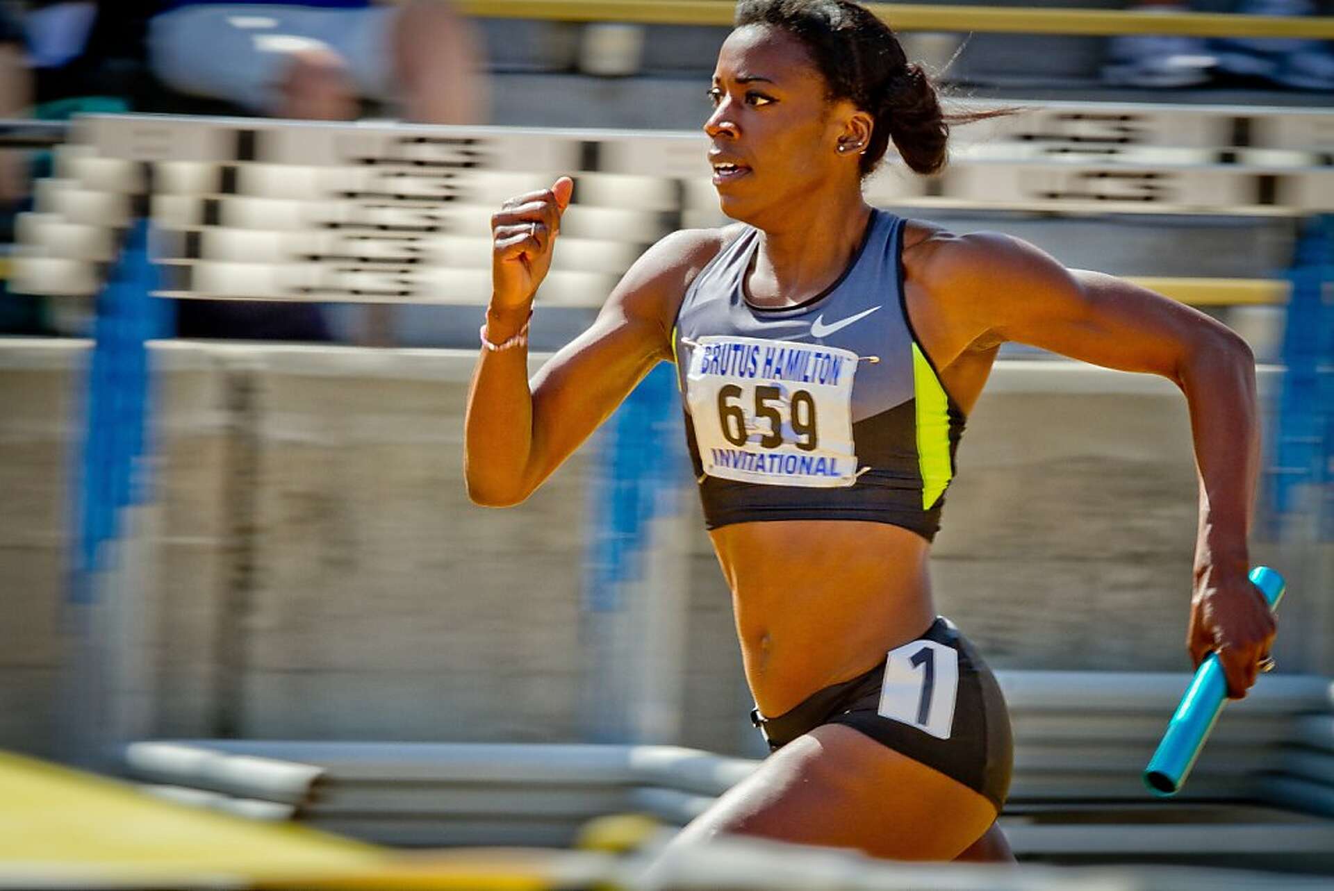 Alysia Montano tunes up for Olympics at Berkeley