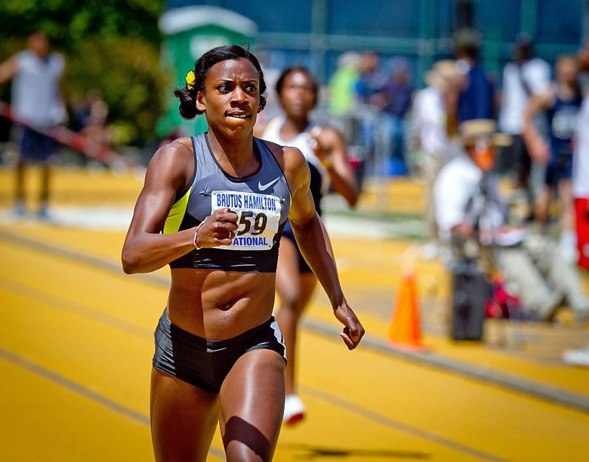 Alysia Montano tunes up for Olympics at Berkeley