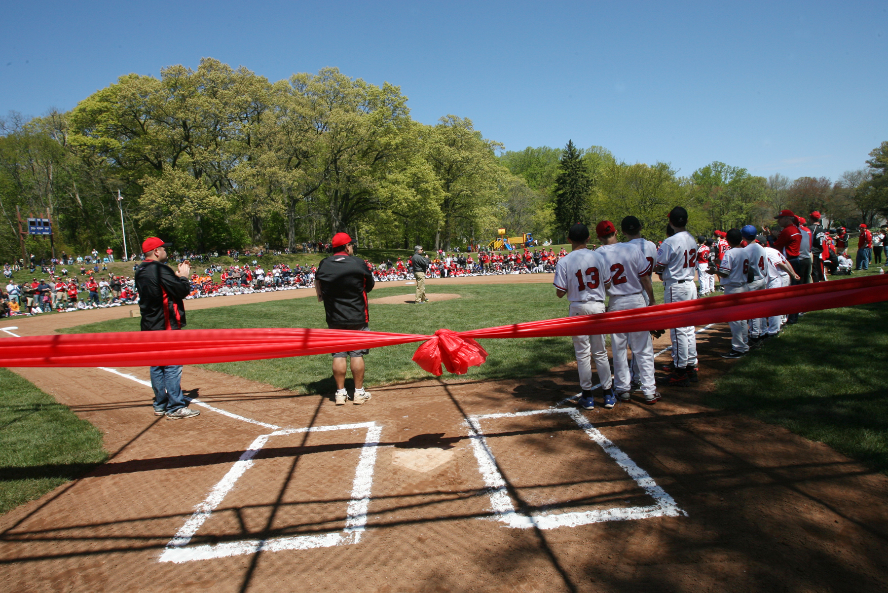 Fairfield American Little League's opening day ceremonies