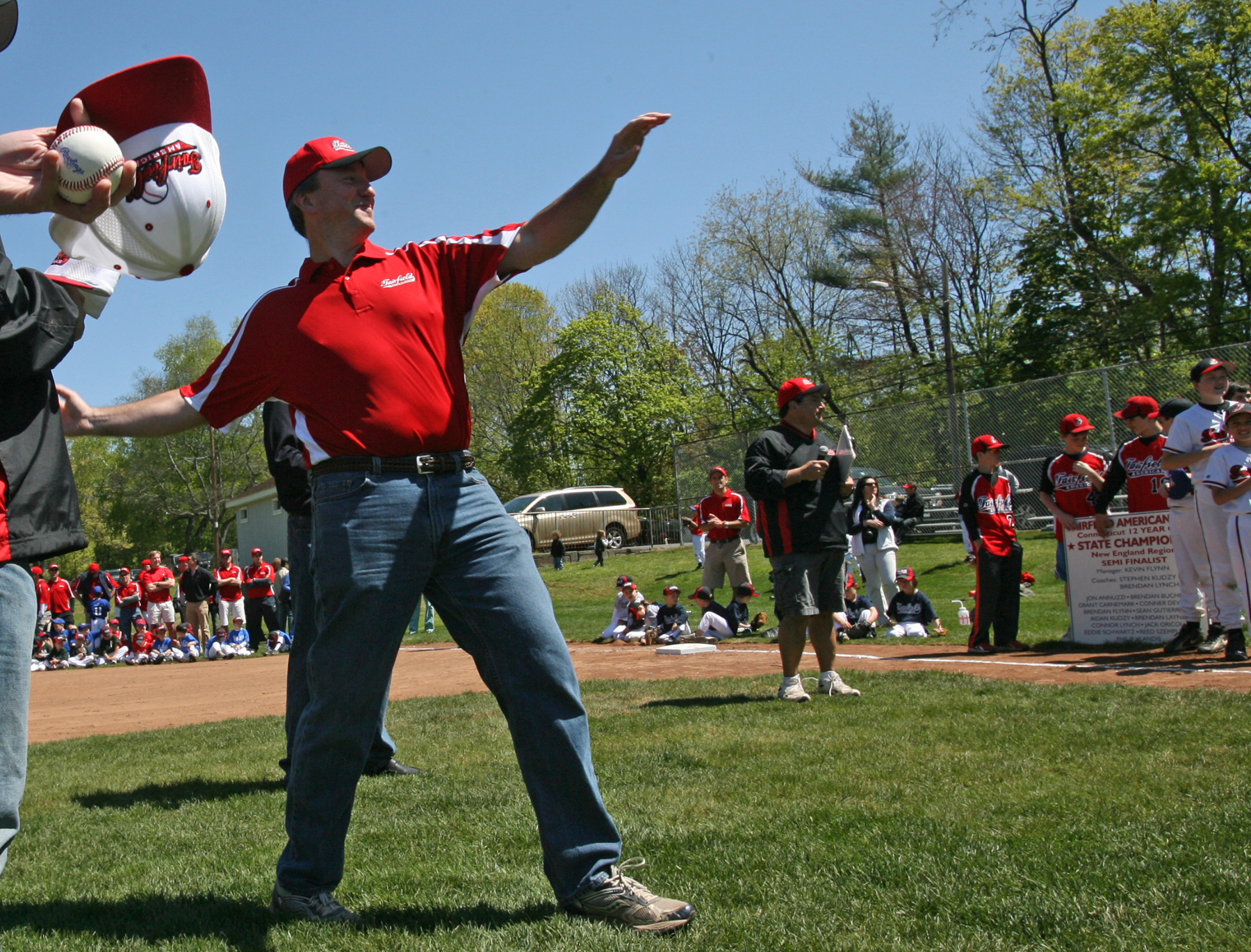 Fairfield American Little League's opening day ceremonies Fairfield American Little League's opening day ceremonies