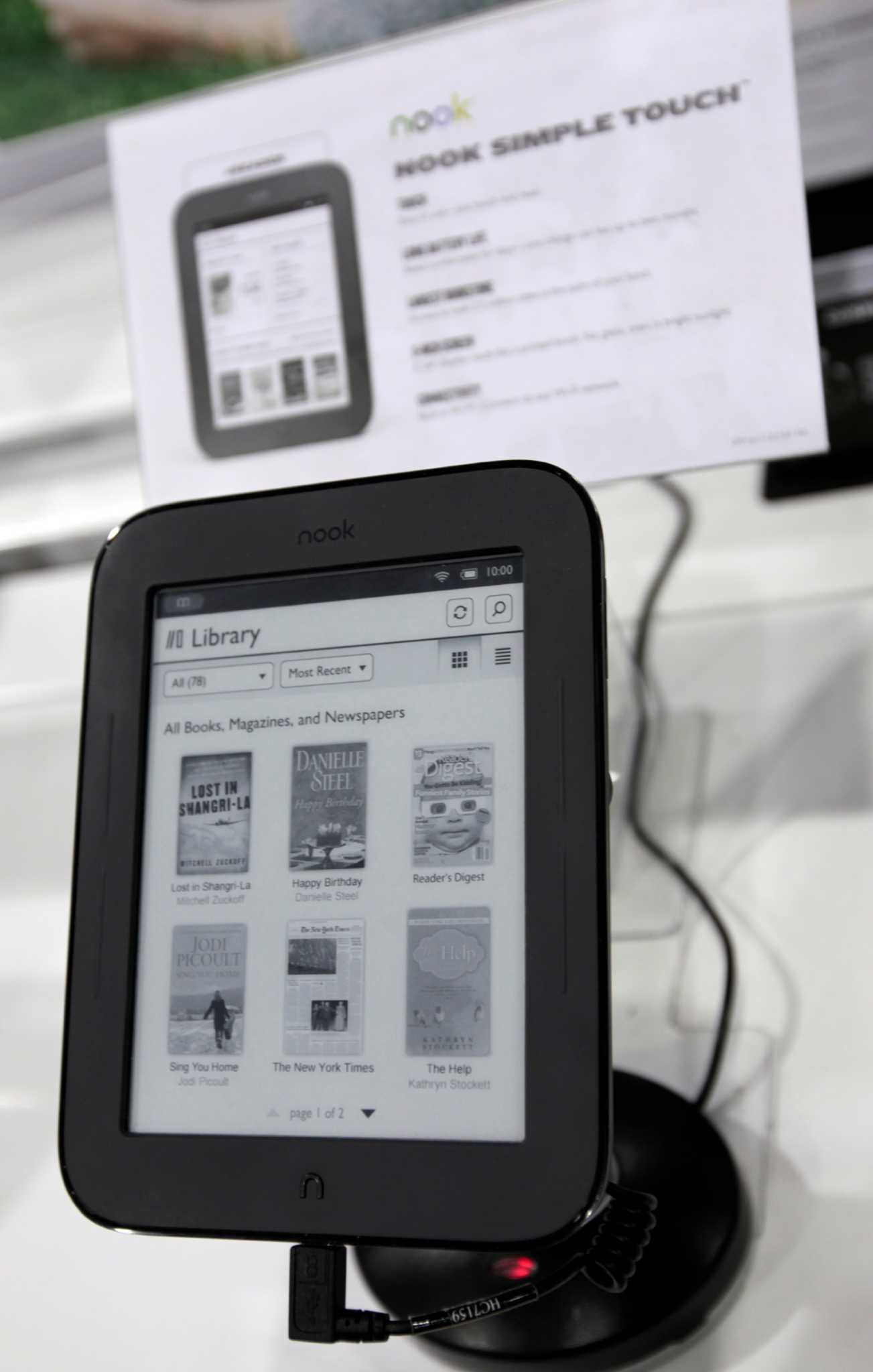 B&N, Microsoft team up on Nook