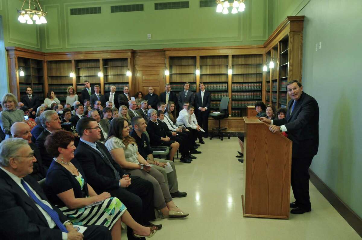 Late judges are lauded at new courthouse