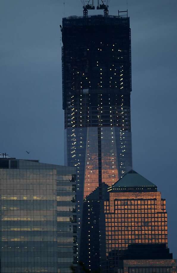 World Trade Center construction surpasses Empire State Building - SFGate