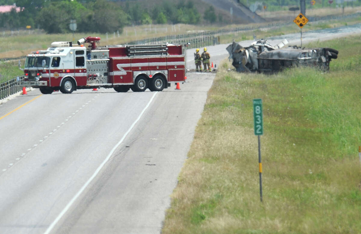 Crews still cleaning up I-10 ethanol spill after tanker wreck