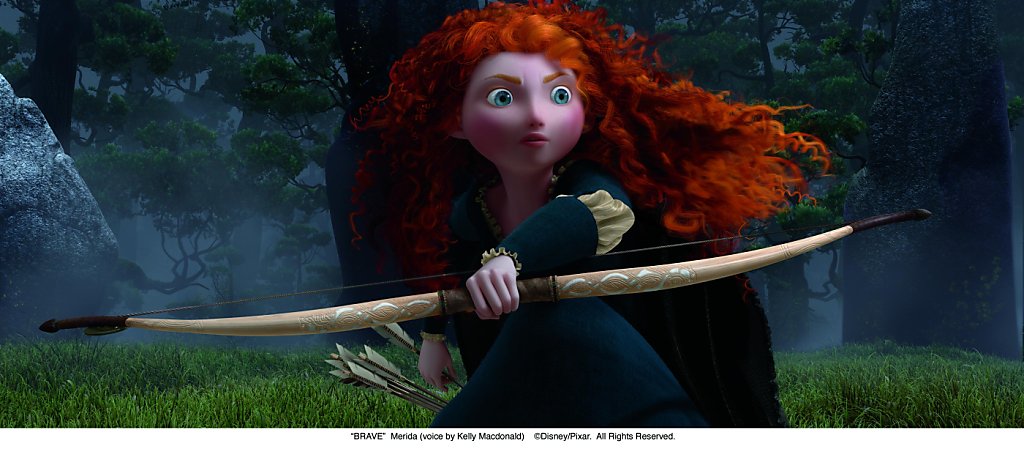 Pixar crowns 1st female hero in 'Brave'