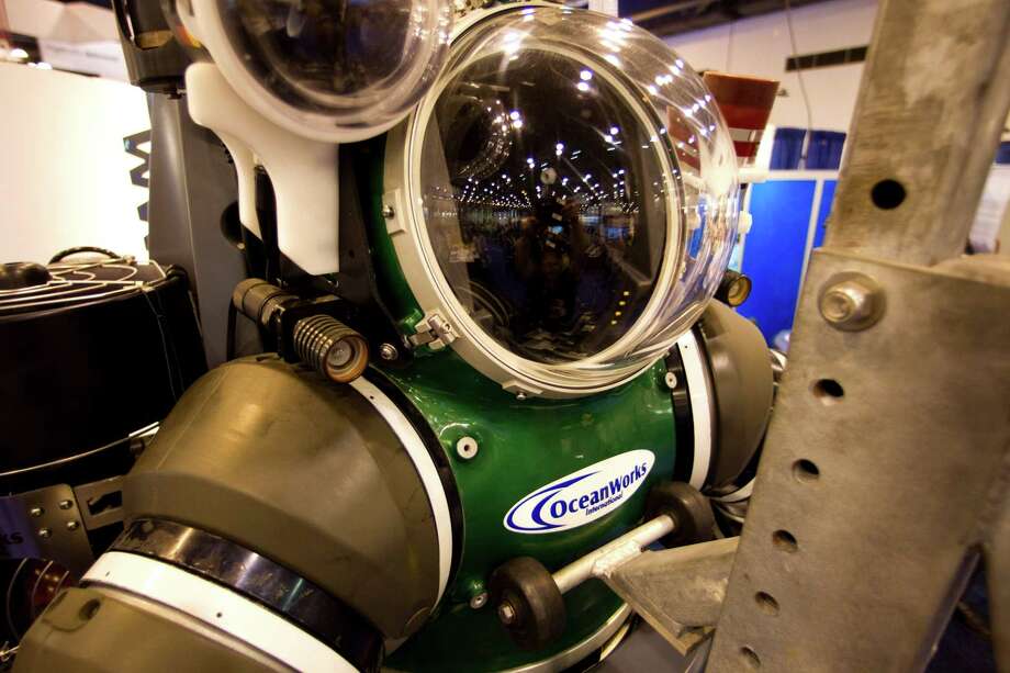 Diving suit has futuristic look, but is graceful underwater - San ...