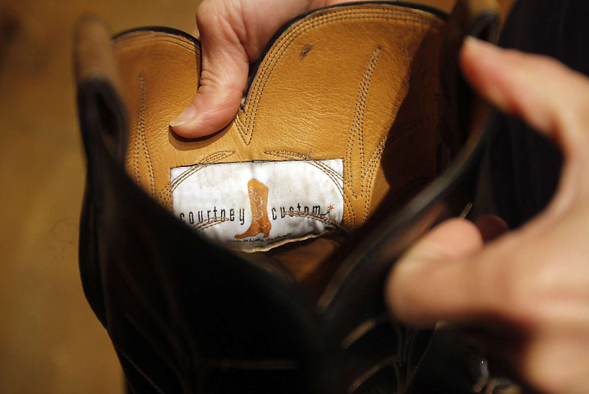 Napa: Custom cowboy boot maker isn't horsing around
