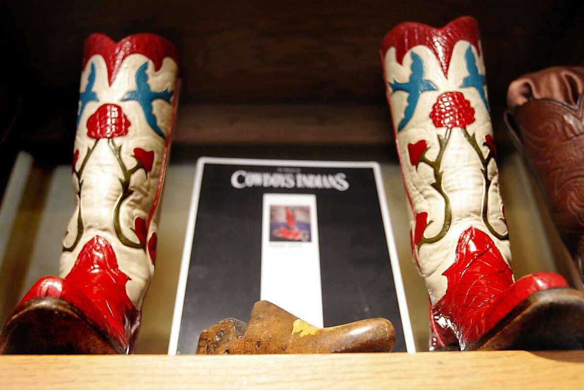 Napa: Custom cowboy boot maker isn't horsing around