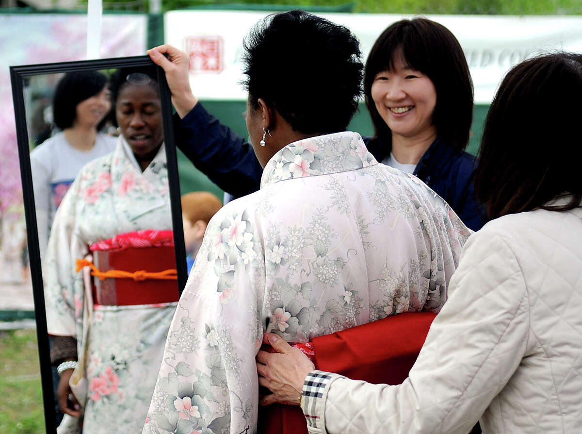 Stamford celebrates cherry blossoms