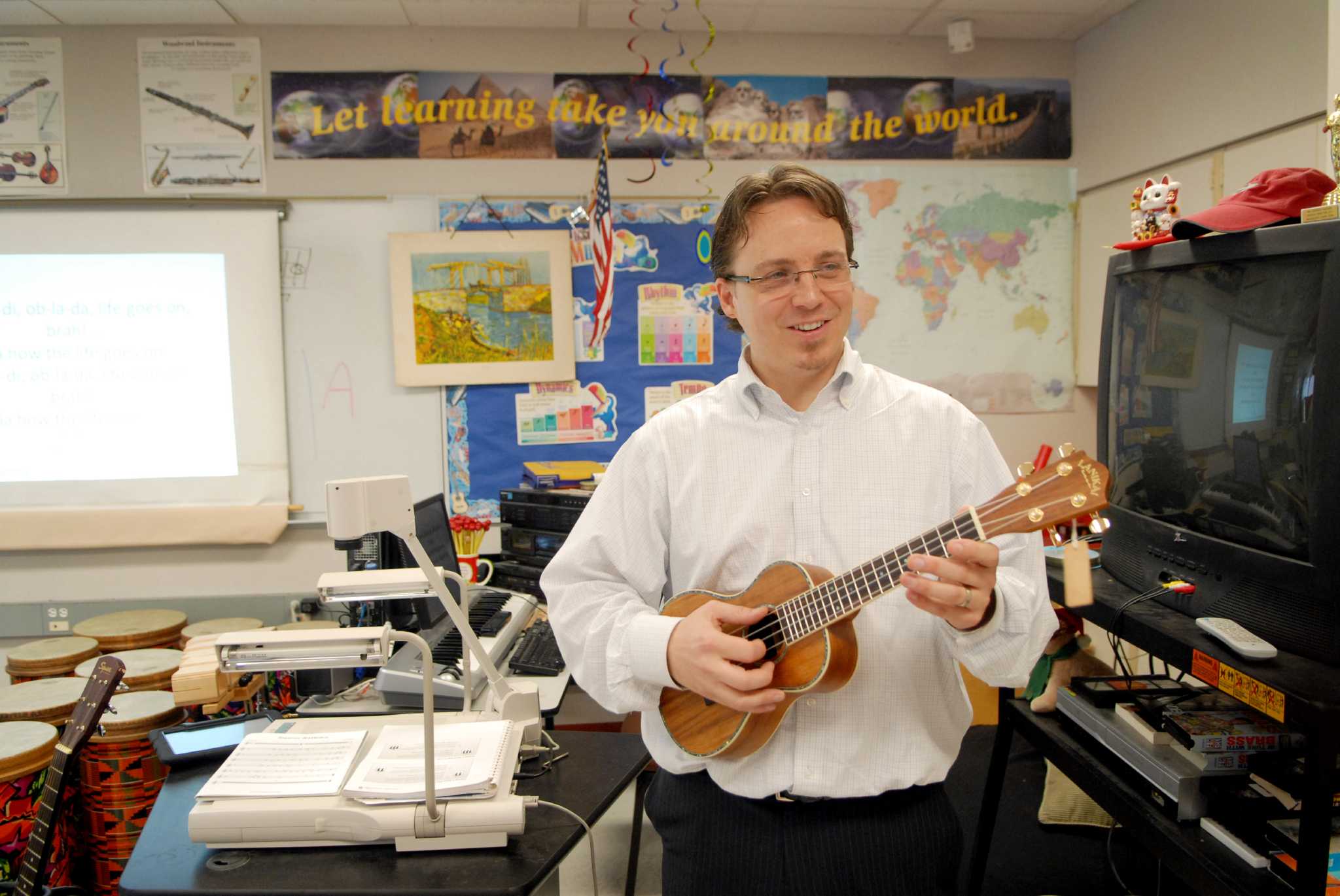 Stamford Teacher of the Year has different approach