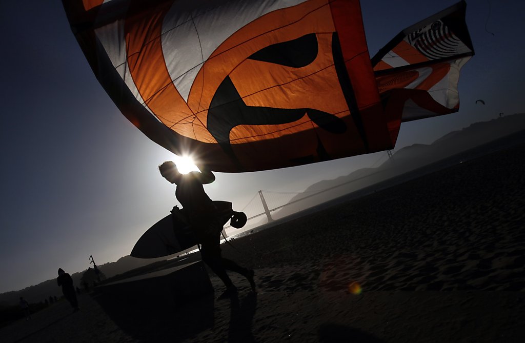 Nice day to ride the wind