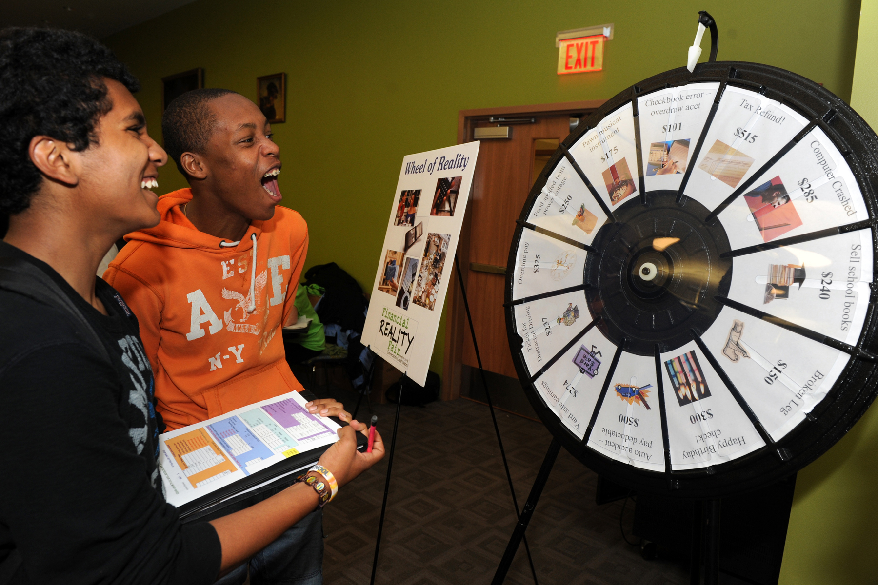 HS students get a fiscal reality check