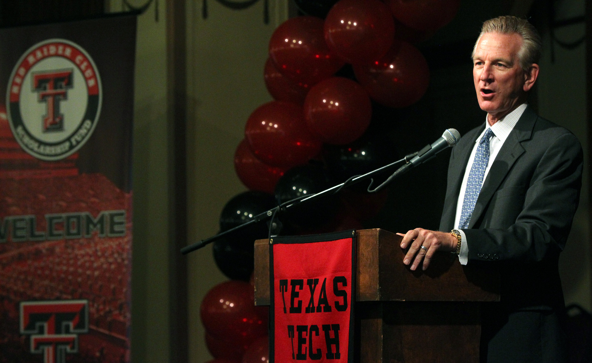 Texas Tech's Tuberville: 'We got to keep sawing wood'