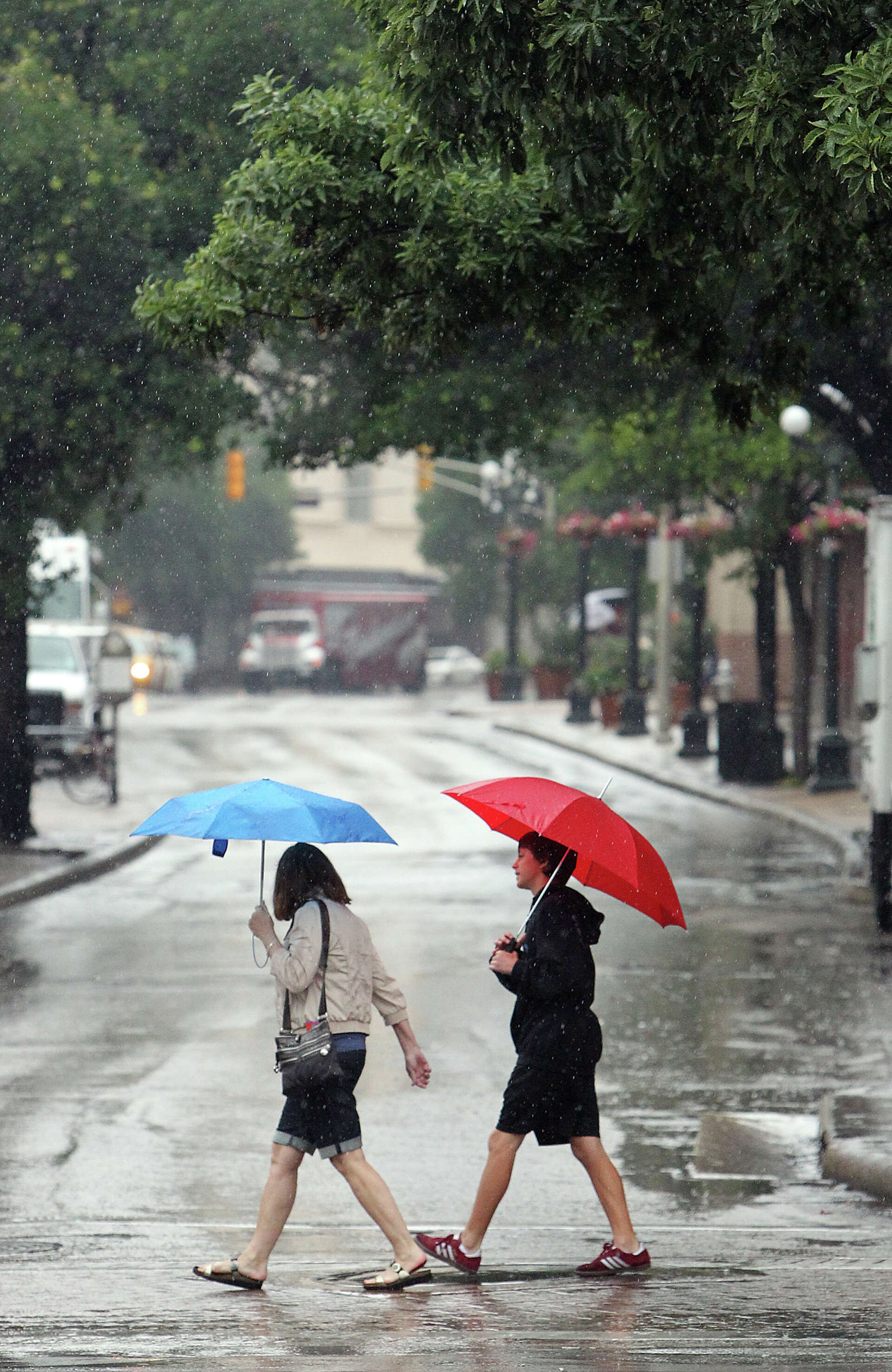 Rain brief but powerful; more in today's forecast