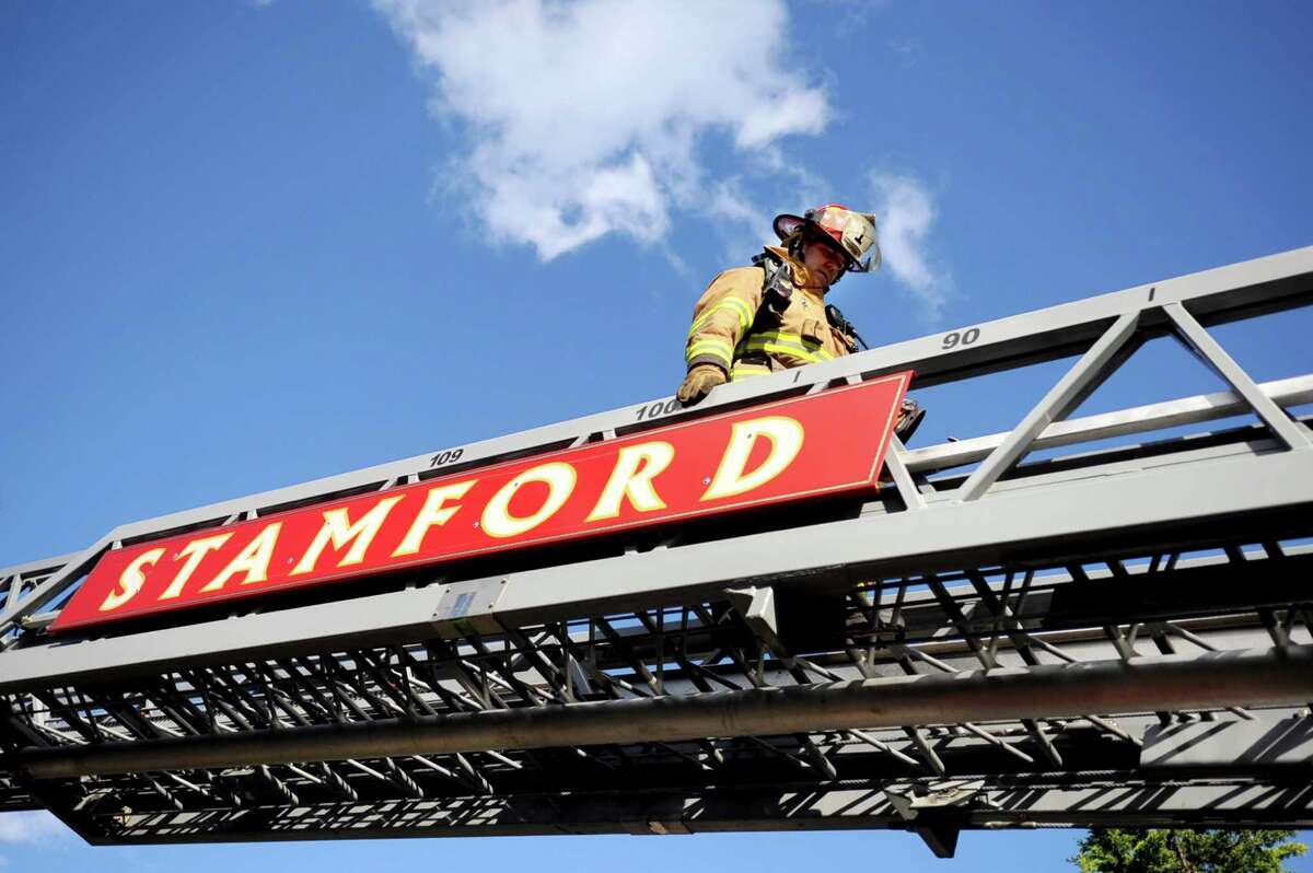 Stamford firefighters douse Washington Boulevard blaze