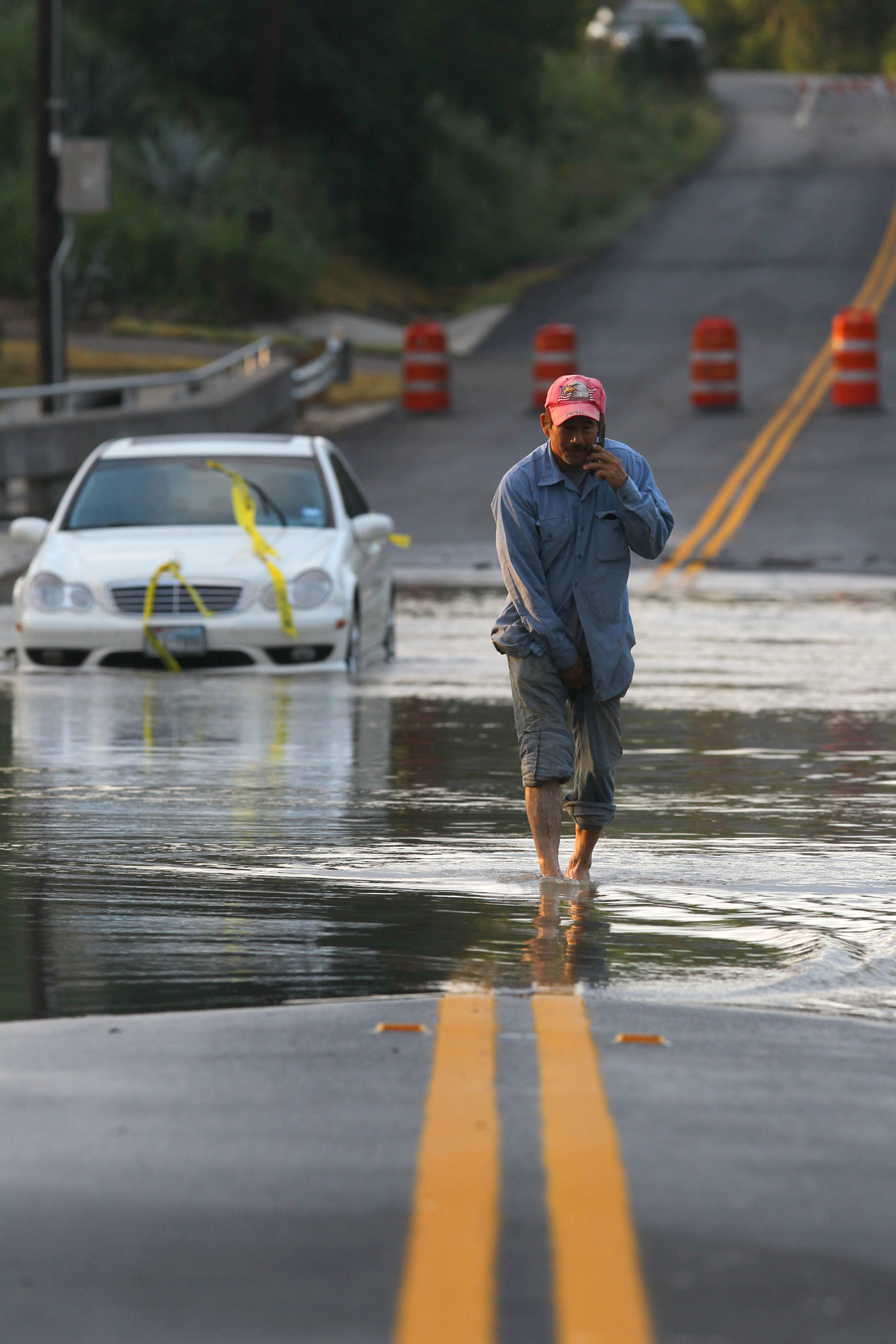 Rain brief but powerful; more in today's forecast