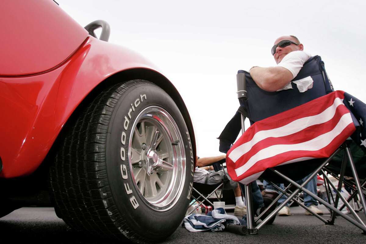 A man and his Shelby Cobra