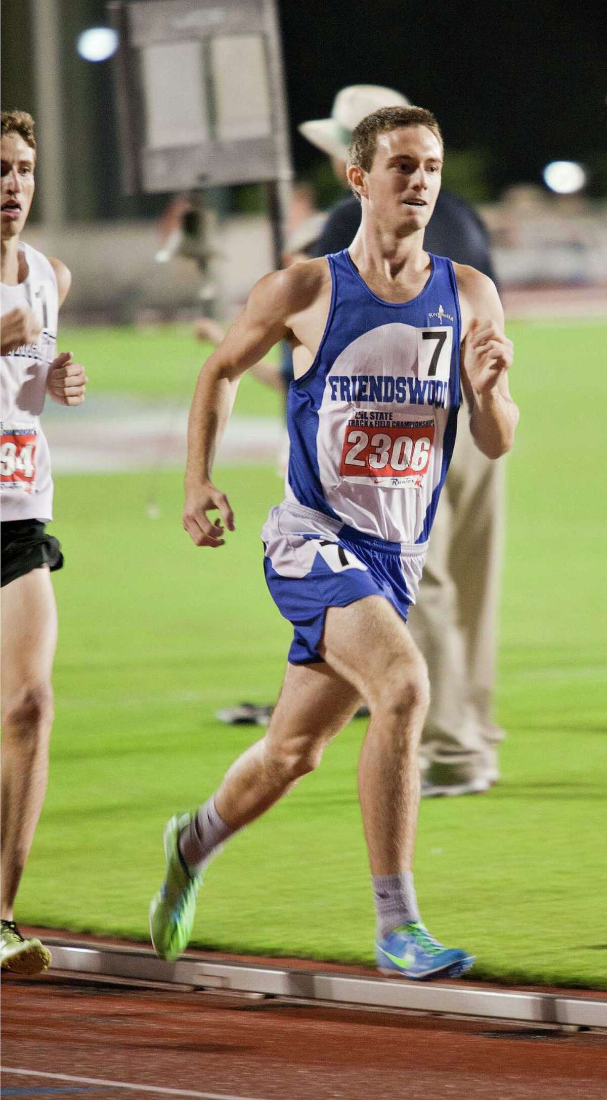 Friendswood's Teel claims gold in mile and two-mile runs at state