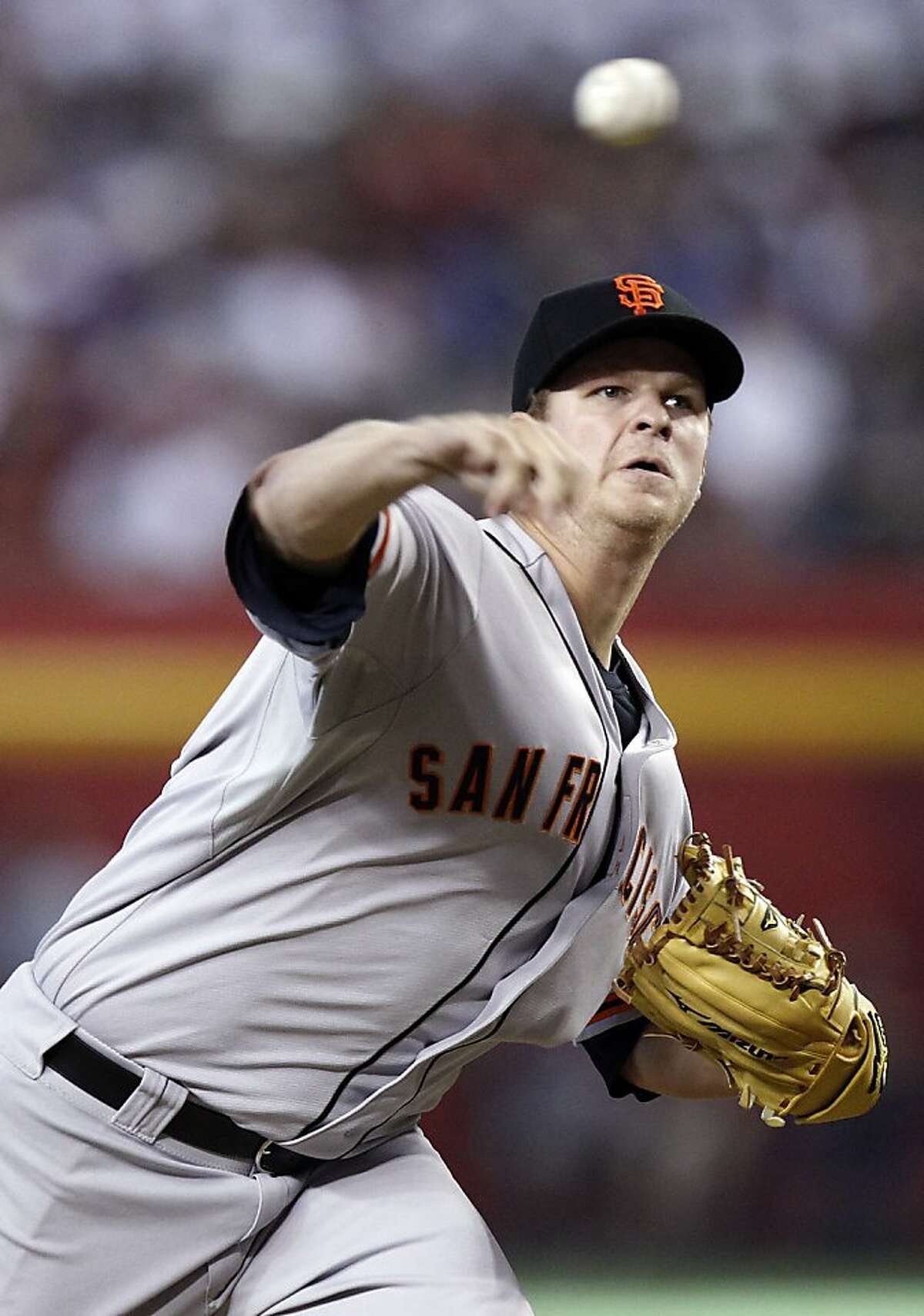 Matt Cain pitches, hits SF Giants past D'backs