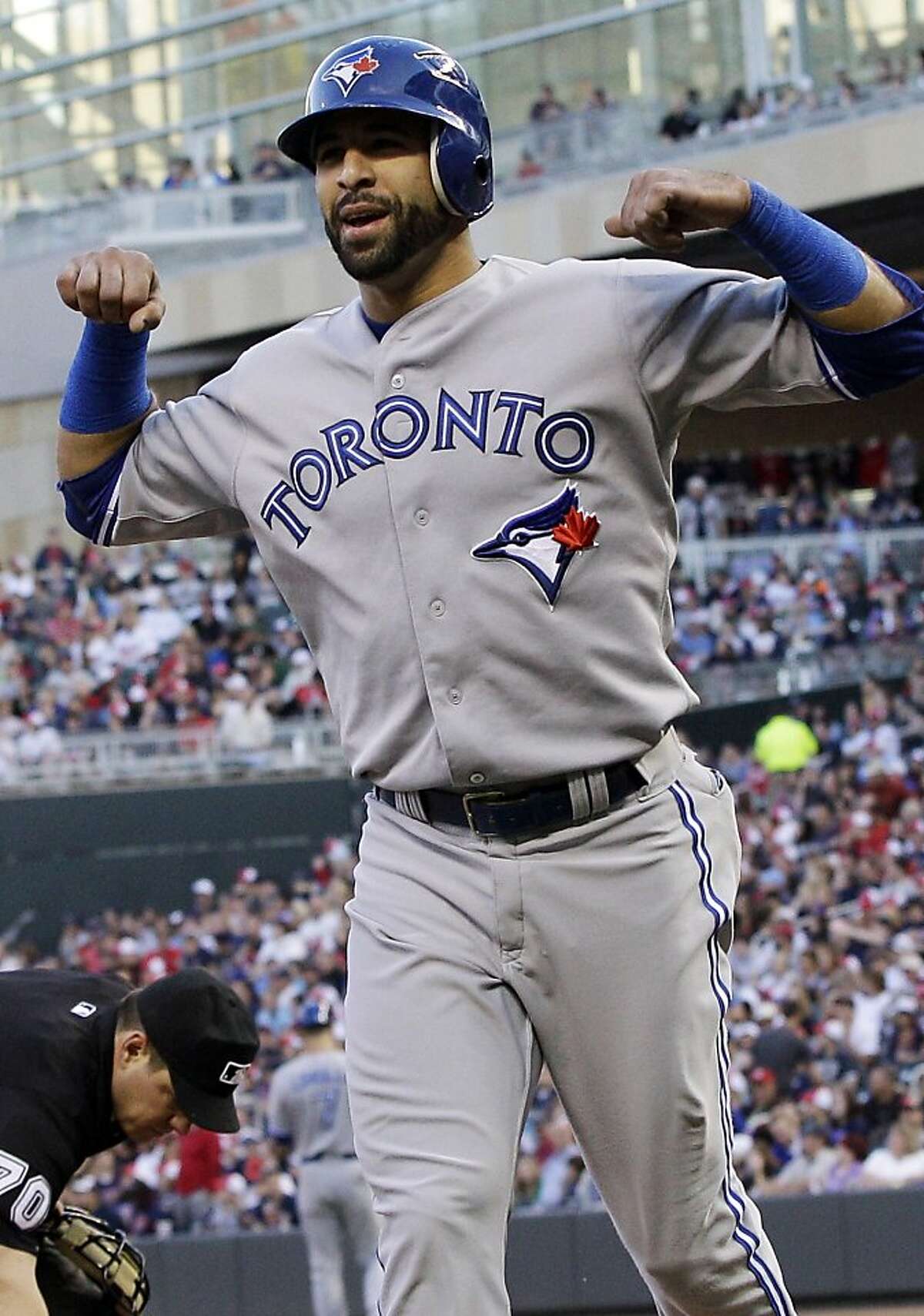 Jose Bautista's homer lifts Blue Jays