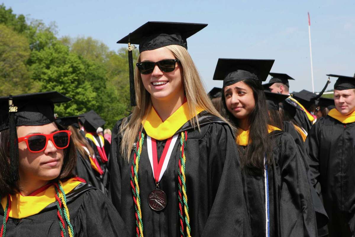 SHU '12 graduates celebrate at sunny commencement