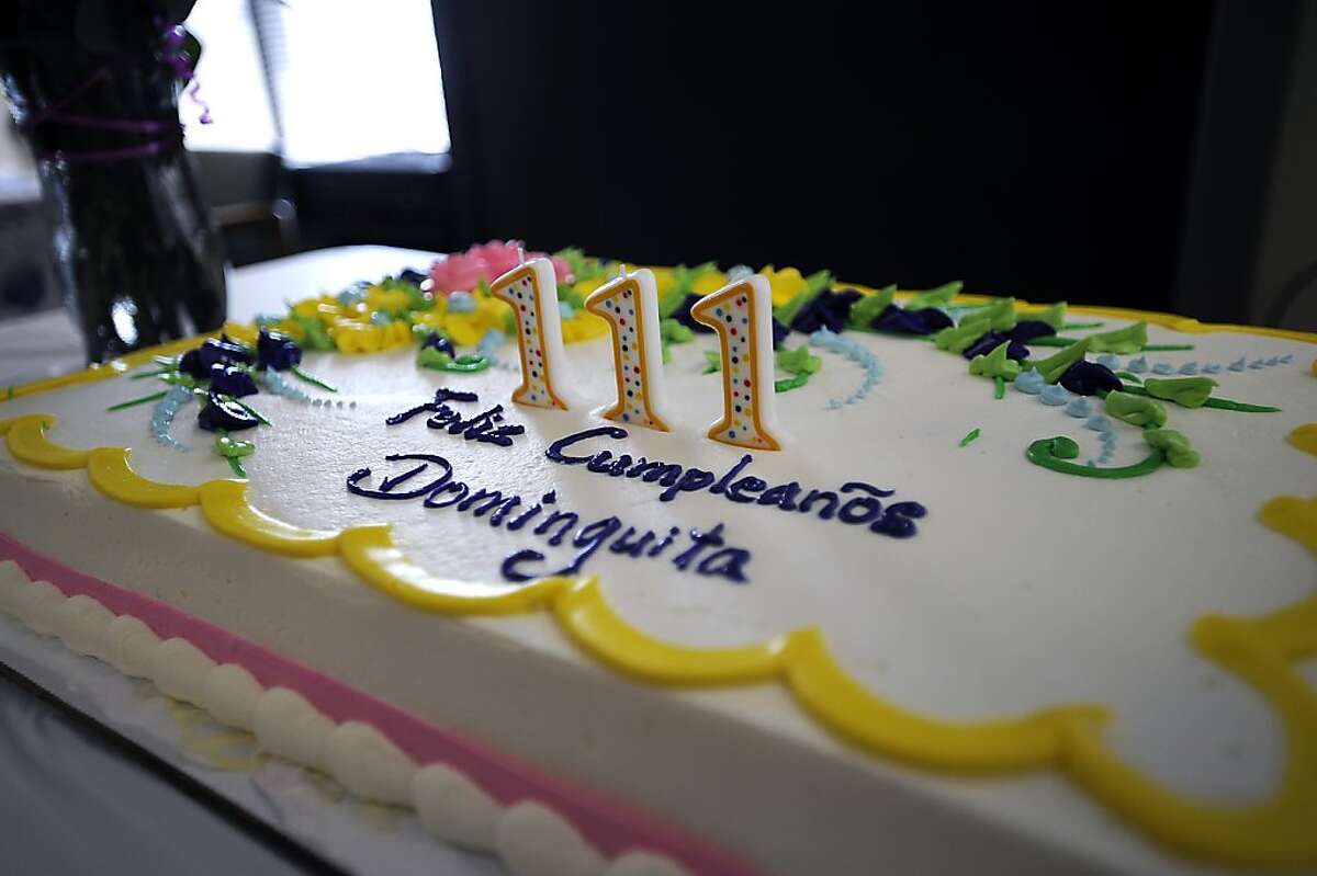 Oakland's Dominga Velasco marks her 111th birthday