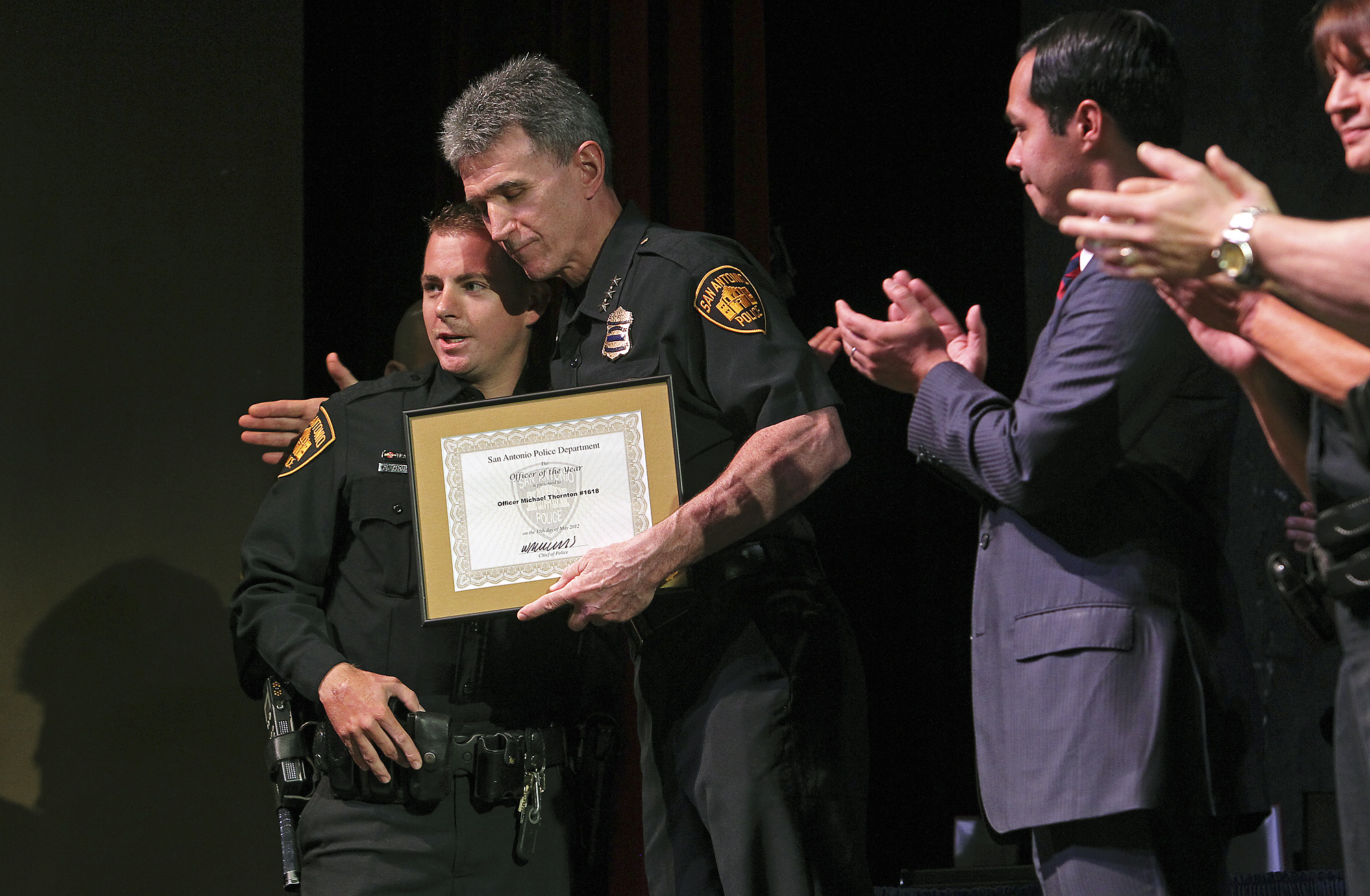 'RoboCop' leads list of SAPD honorees